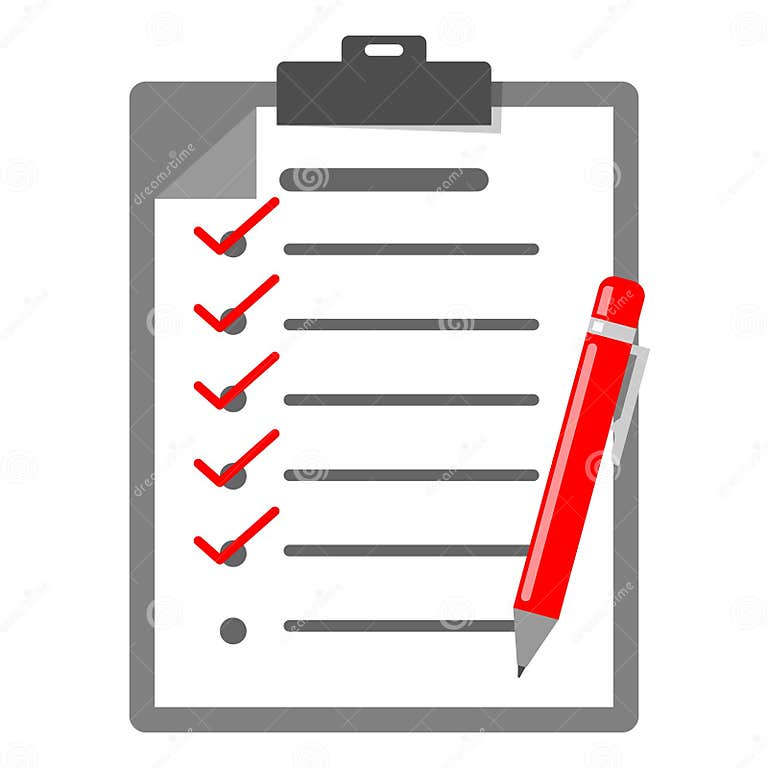To Do List Icon. Checklist, Task List Vector Illustration in Flat Style ... To Do List Icon. Checklist, Task List Vector Illustration in Flat Style ...