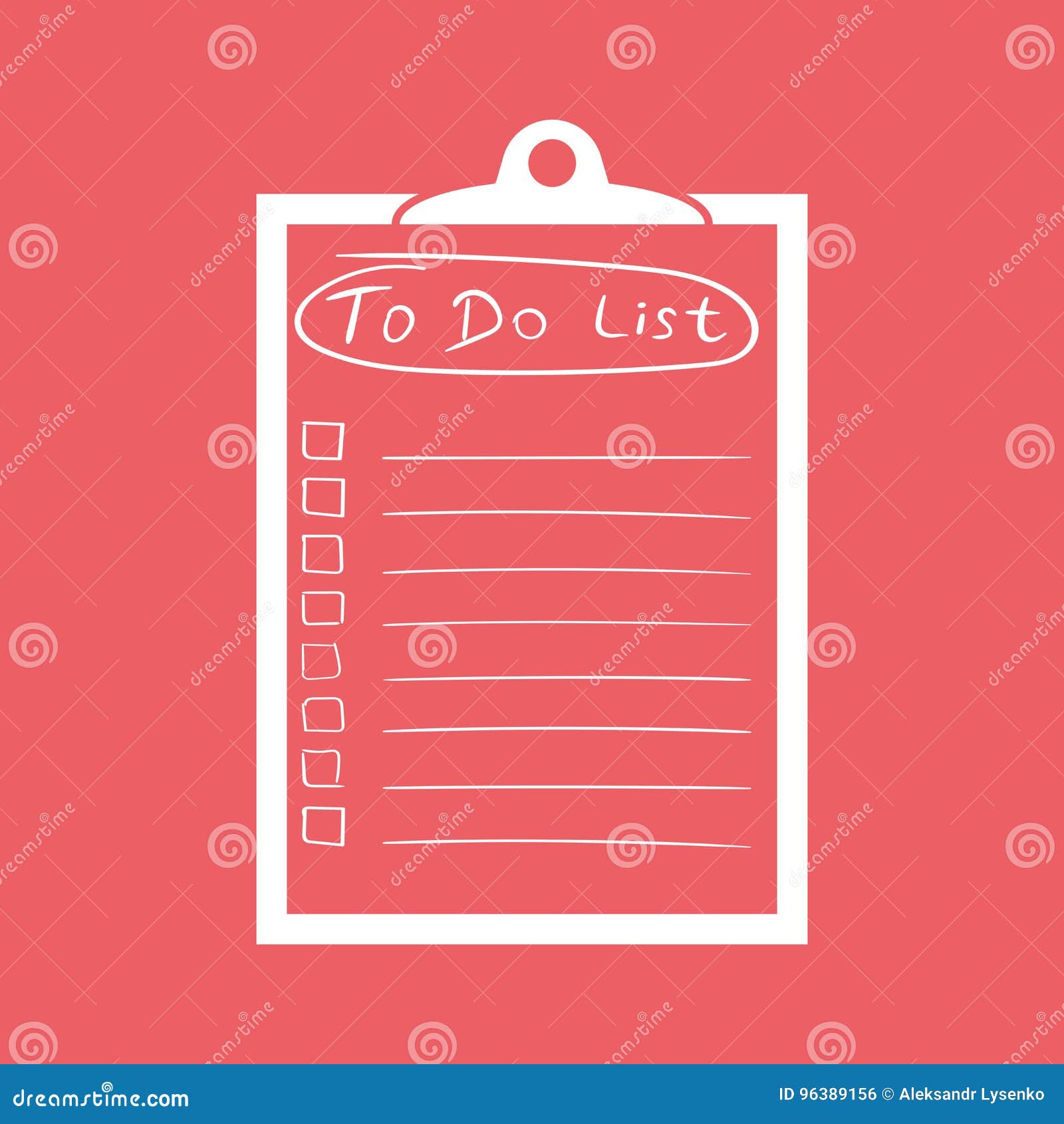 Vector Checklist Icon Red Stock Illustrations – 5,943 Vector Checklist ...