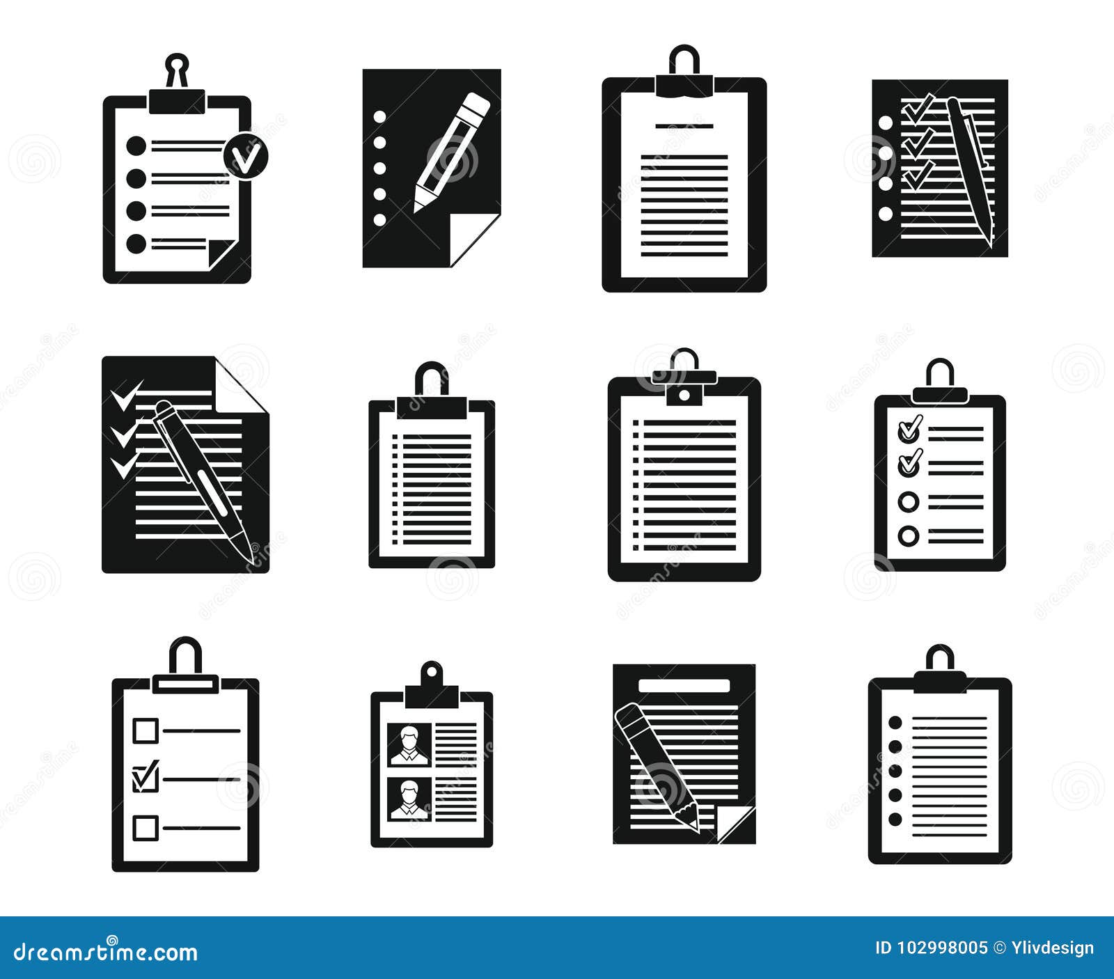 To Do List Icon Set, Simple Style Stock Vector - Illustration of ...