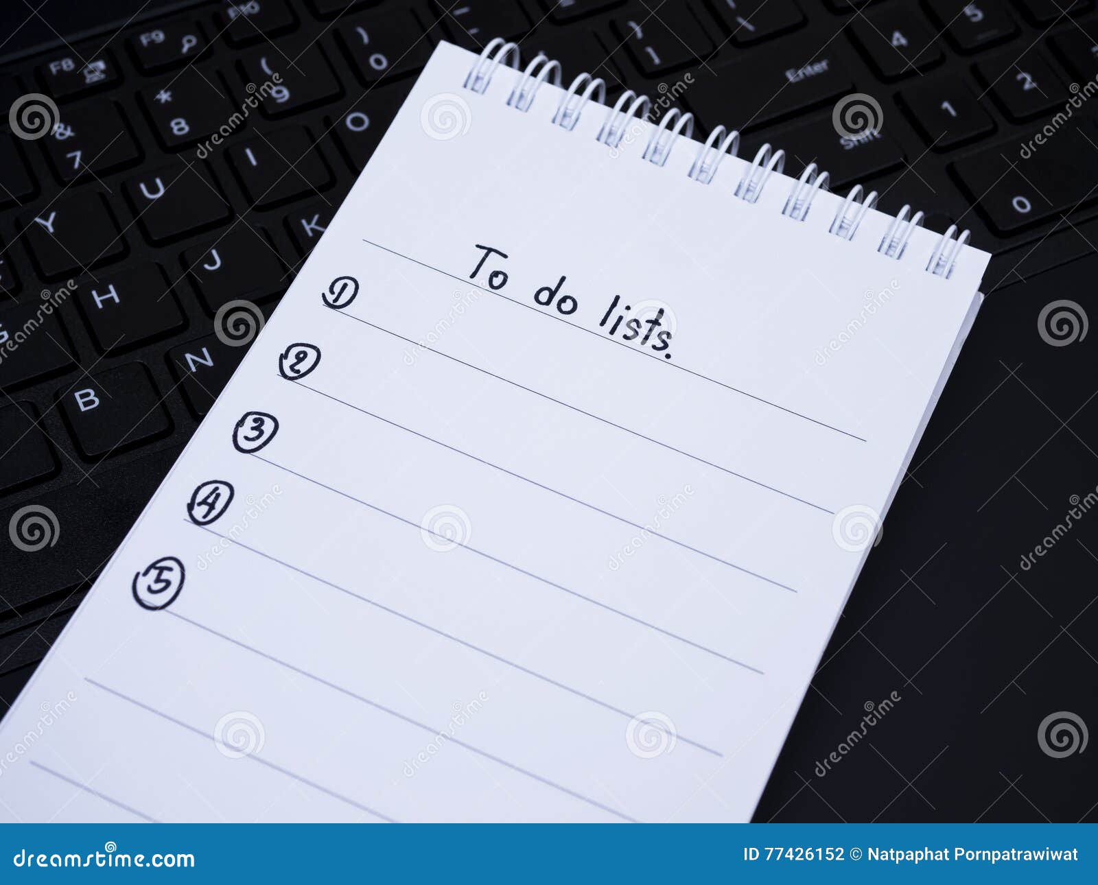 To Do List on Laptop Keyboard 1 Stock Photo - Image of business, laptop ...