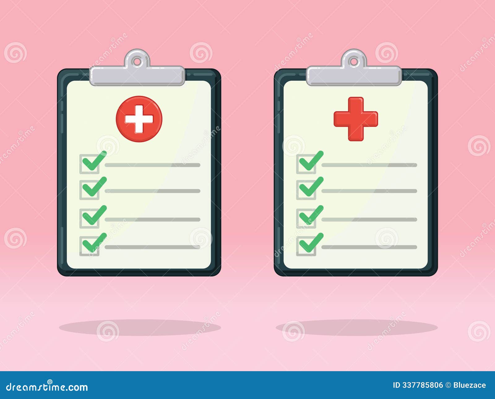 To Do List Medical Cross Tasks Stock Vector - Illustration of clipboard ...