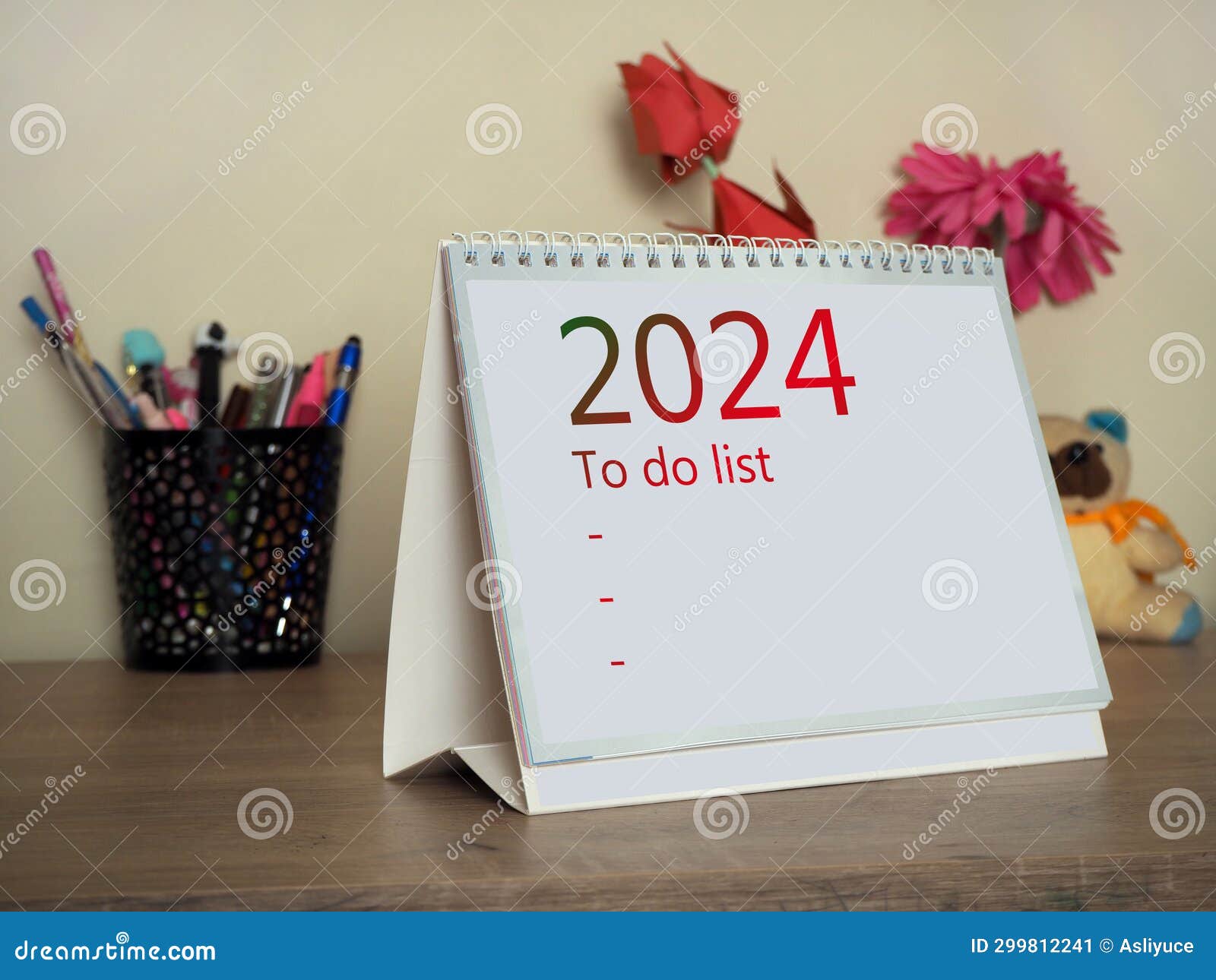 2024 Work and Training Calendar Stock Image - Image of diary, planner ...