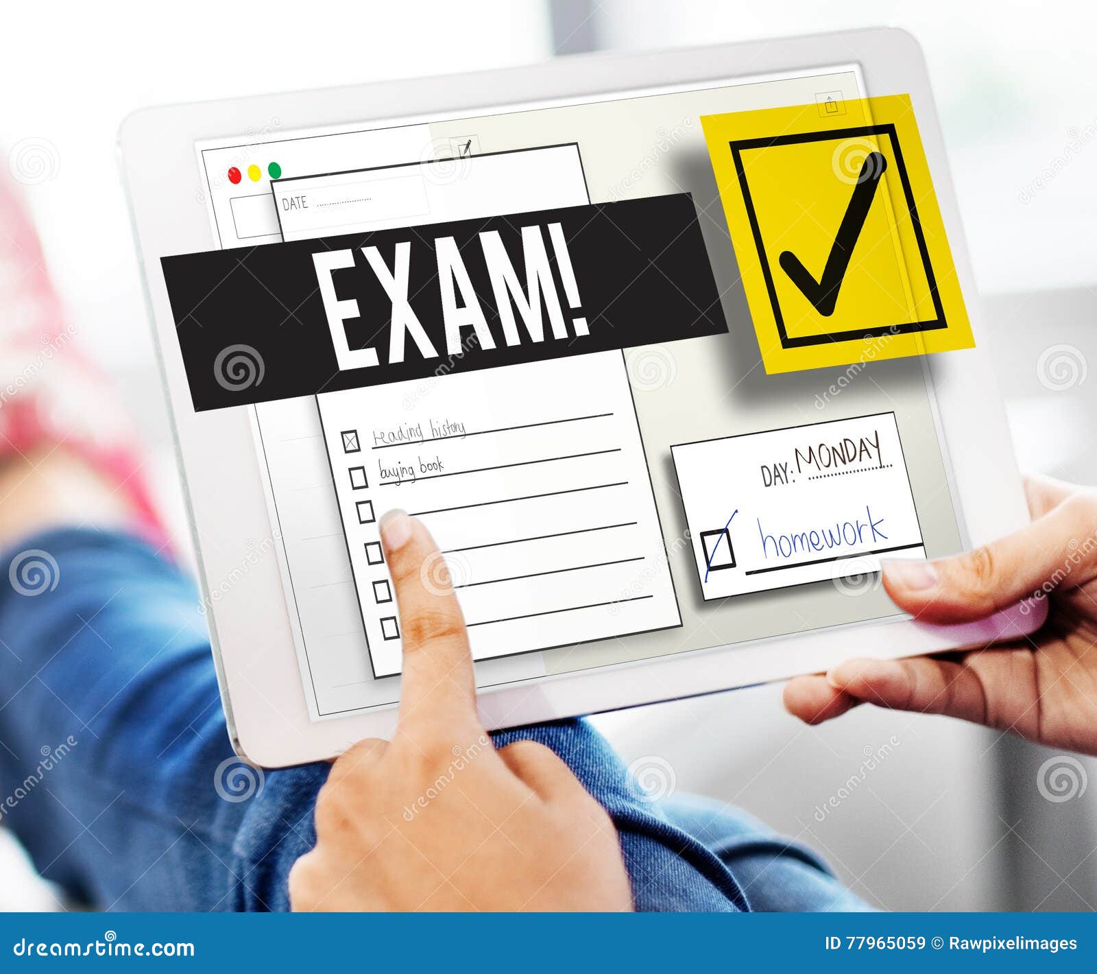 To Do List Organize Checklist Word Concept Stock Image - Image of memo ...