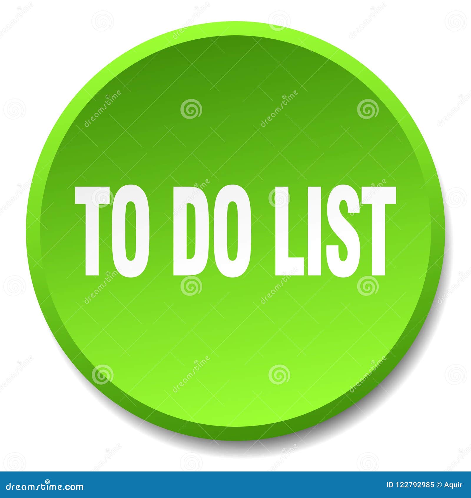 To do list button stock vector. Illustration of background - 122792985