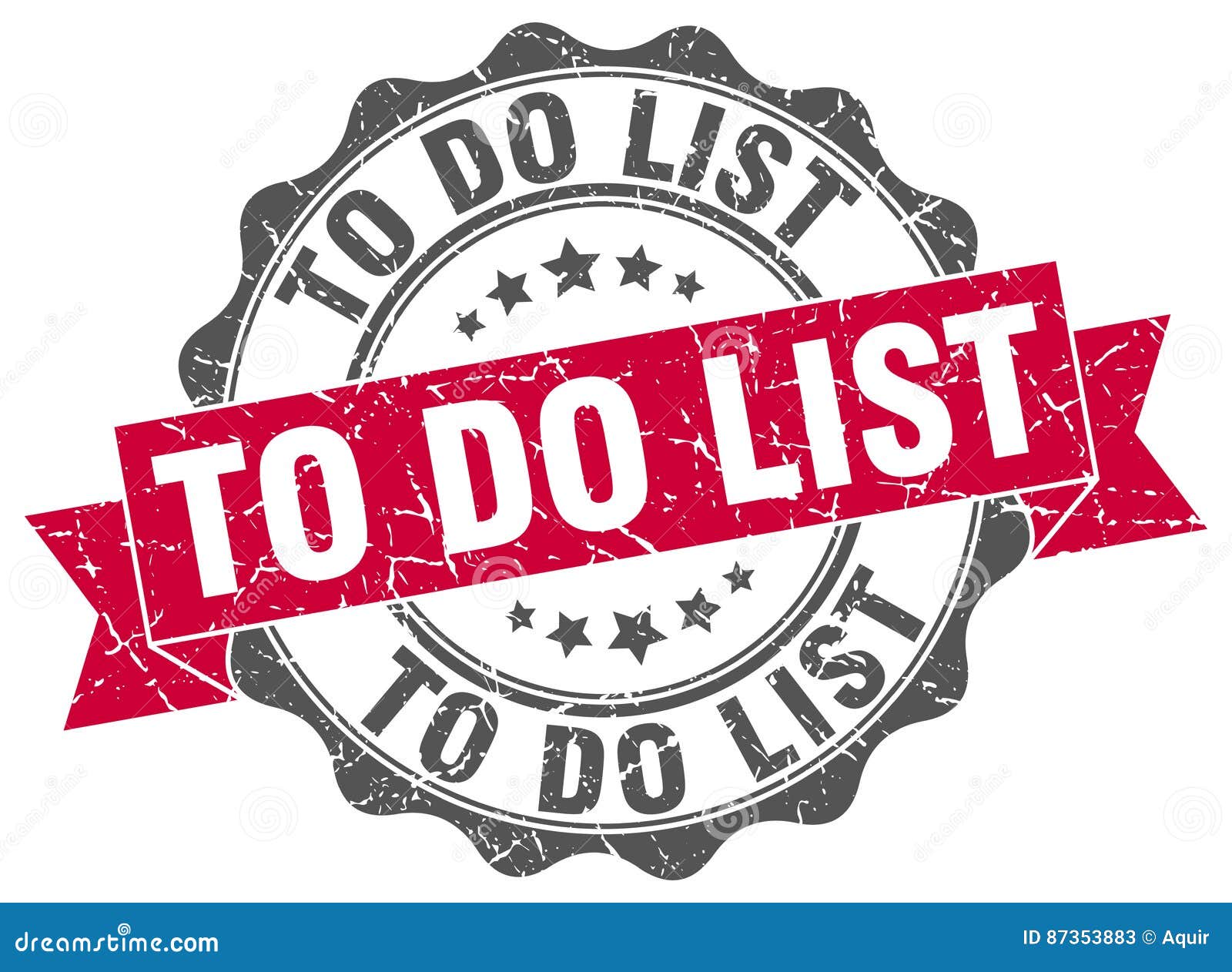 To do list stamp stock vector. Illustration of banner - 87353883