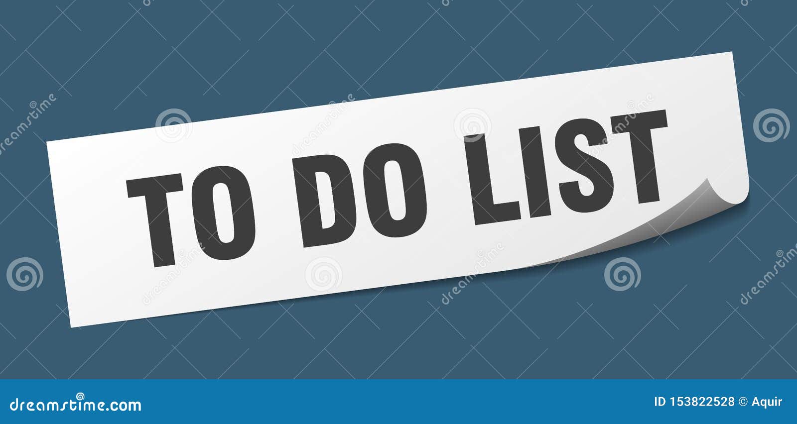 To do list sticker. stock vector. Illustration of page - 153822528