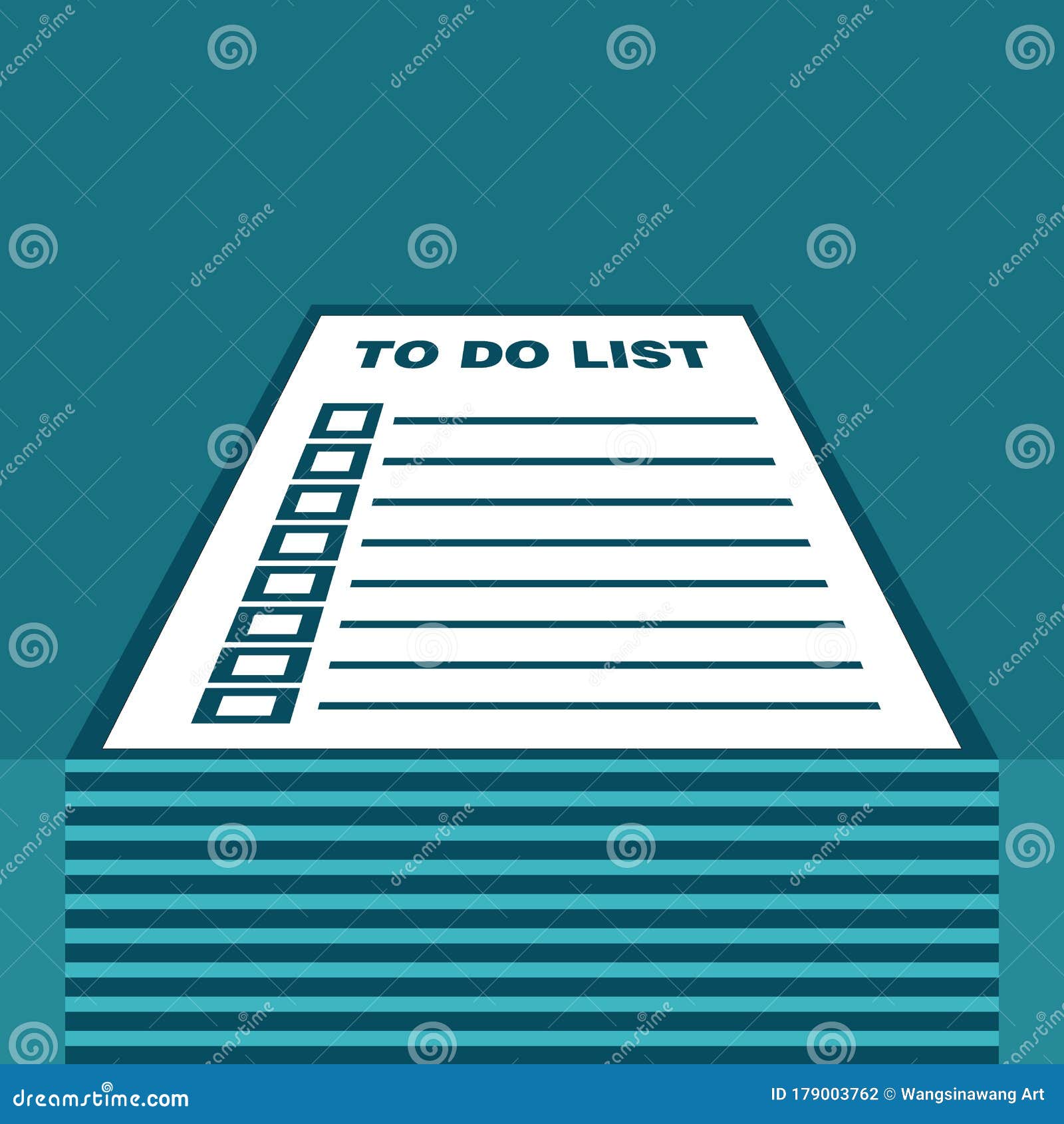 To Do List Template Icon. Logo Vector Illustration Stock Vector ...