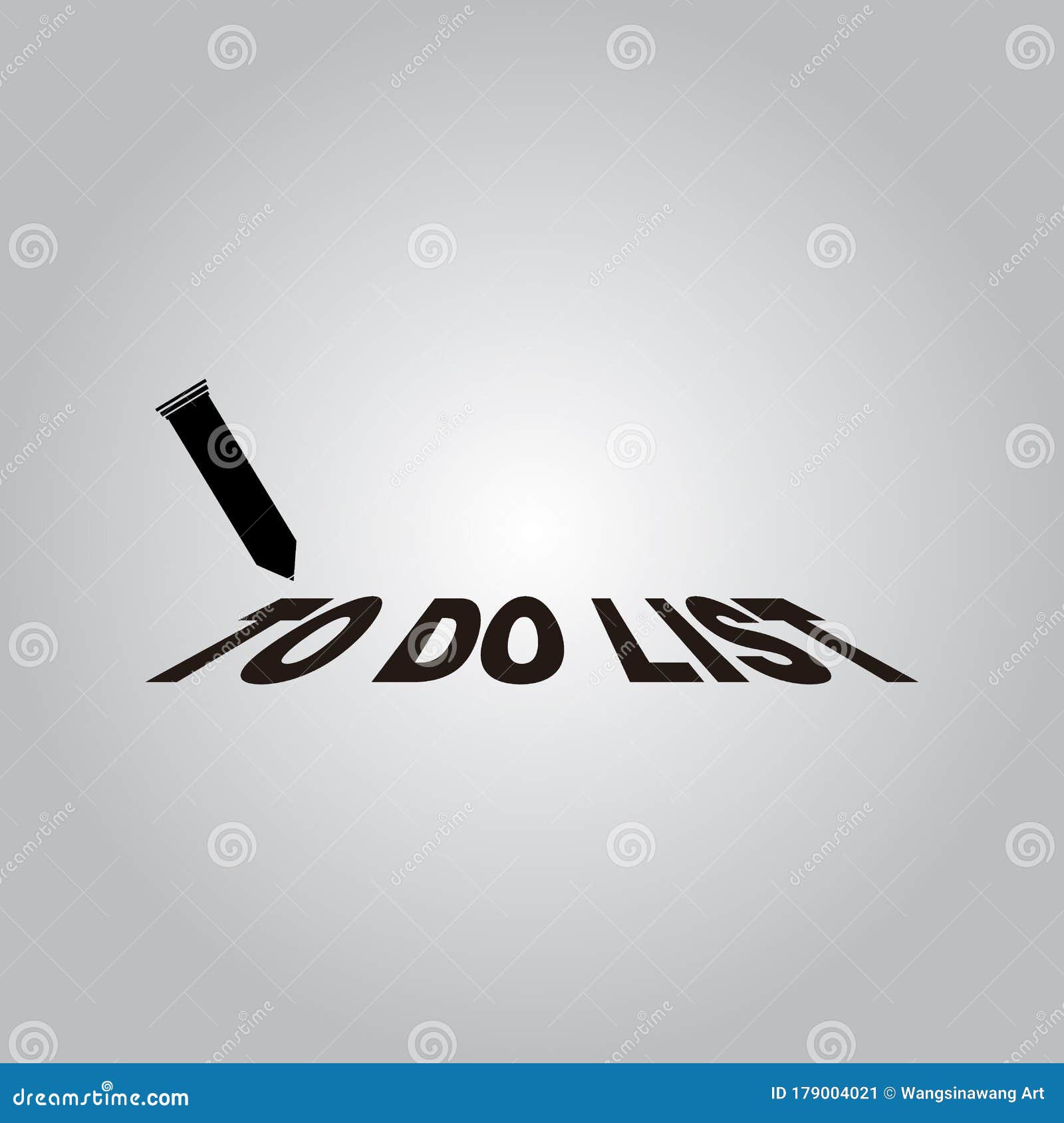 To Do List Template Icon. Logo Vector Illustration Stock Vector ...