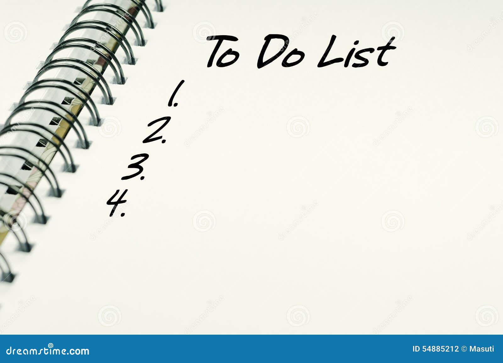To Do List Text - Business Concept Stock Photo - Image of notes ...