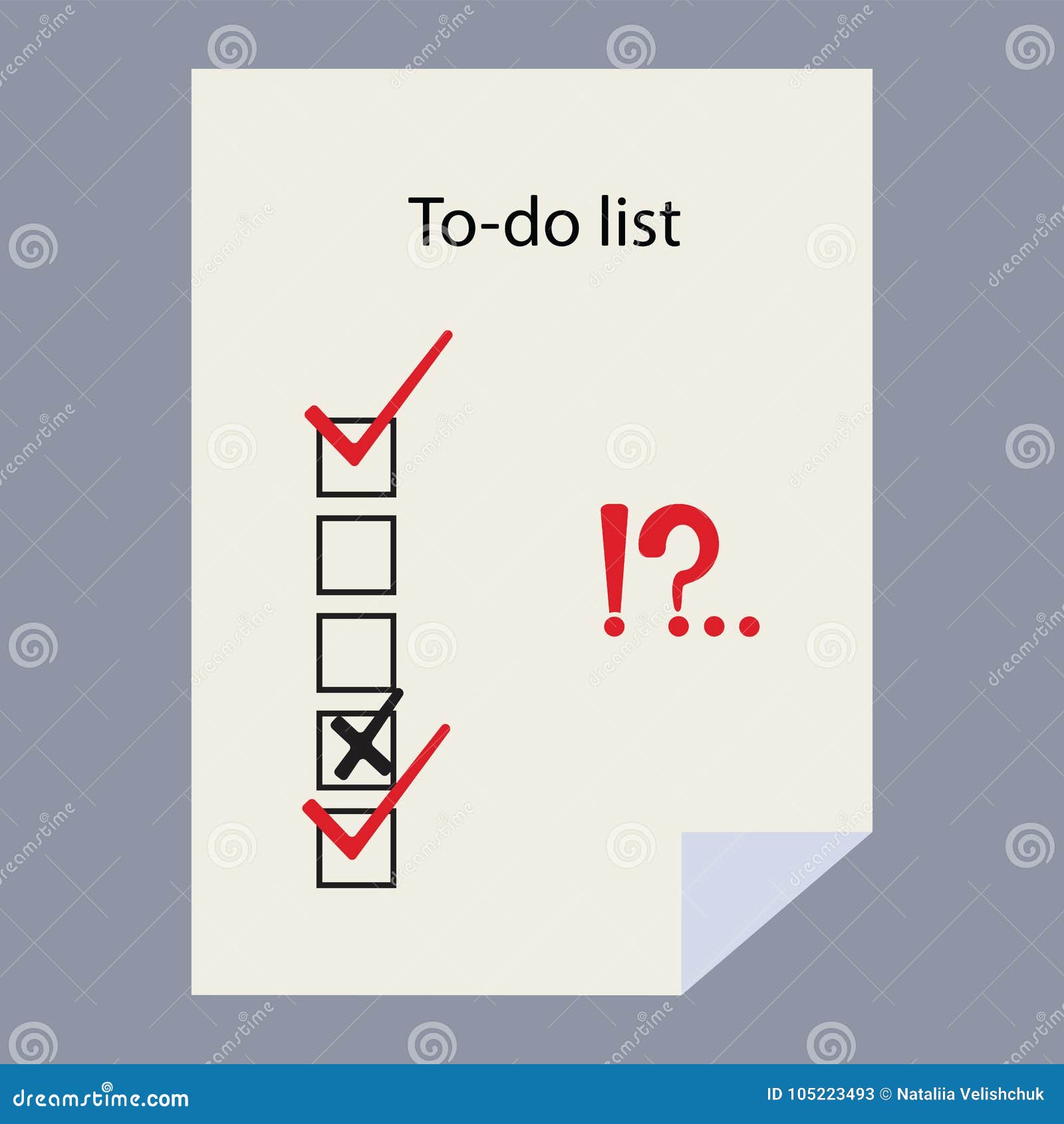 To-do List Theme. Check List. Check Marks and Check Boxes . To Do List ...