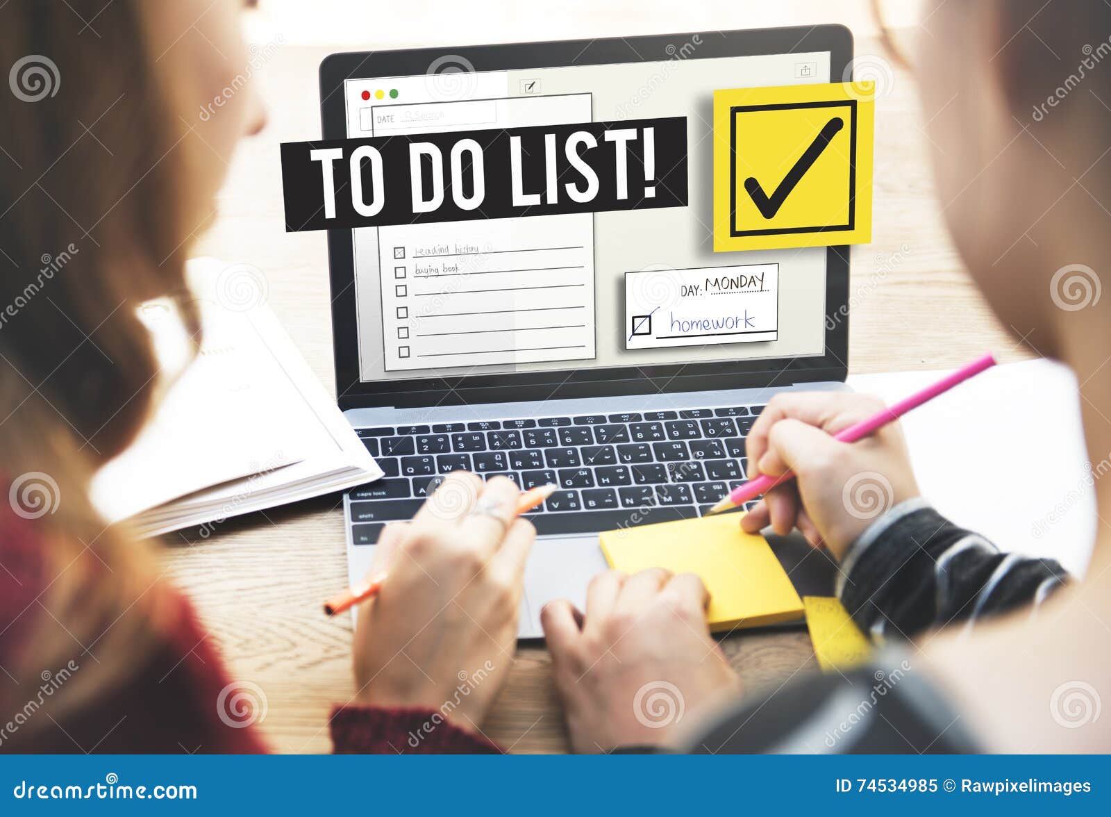 To Do List Time Management Reminder Prioritize Concept Royalty-Free ...