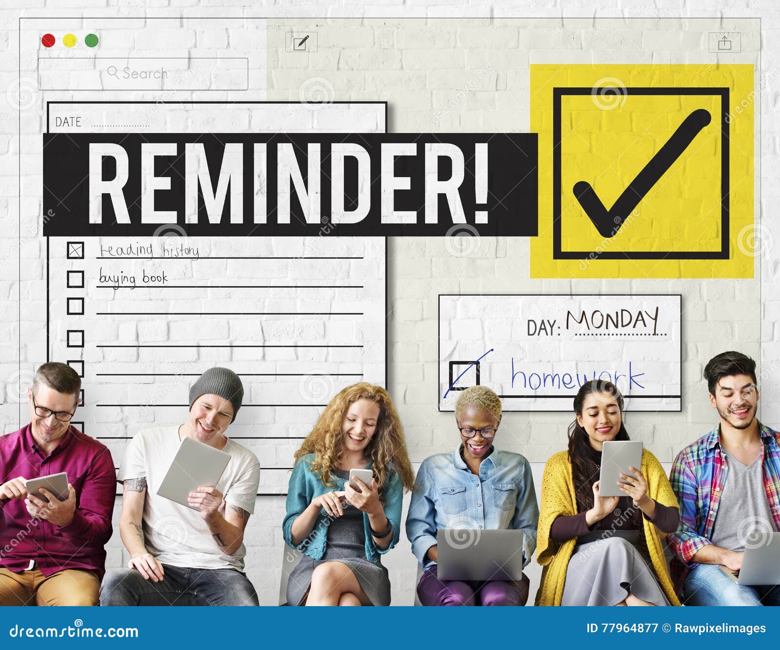 To Do List Time Management Reminder Prioritize Concept Stock Image ...