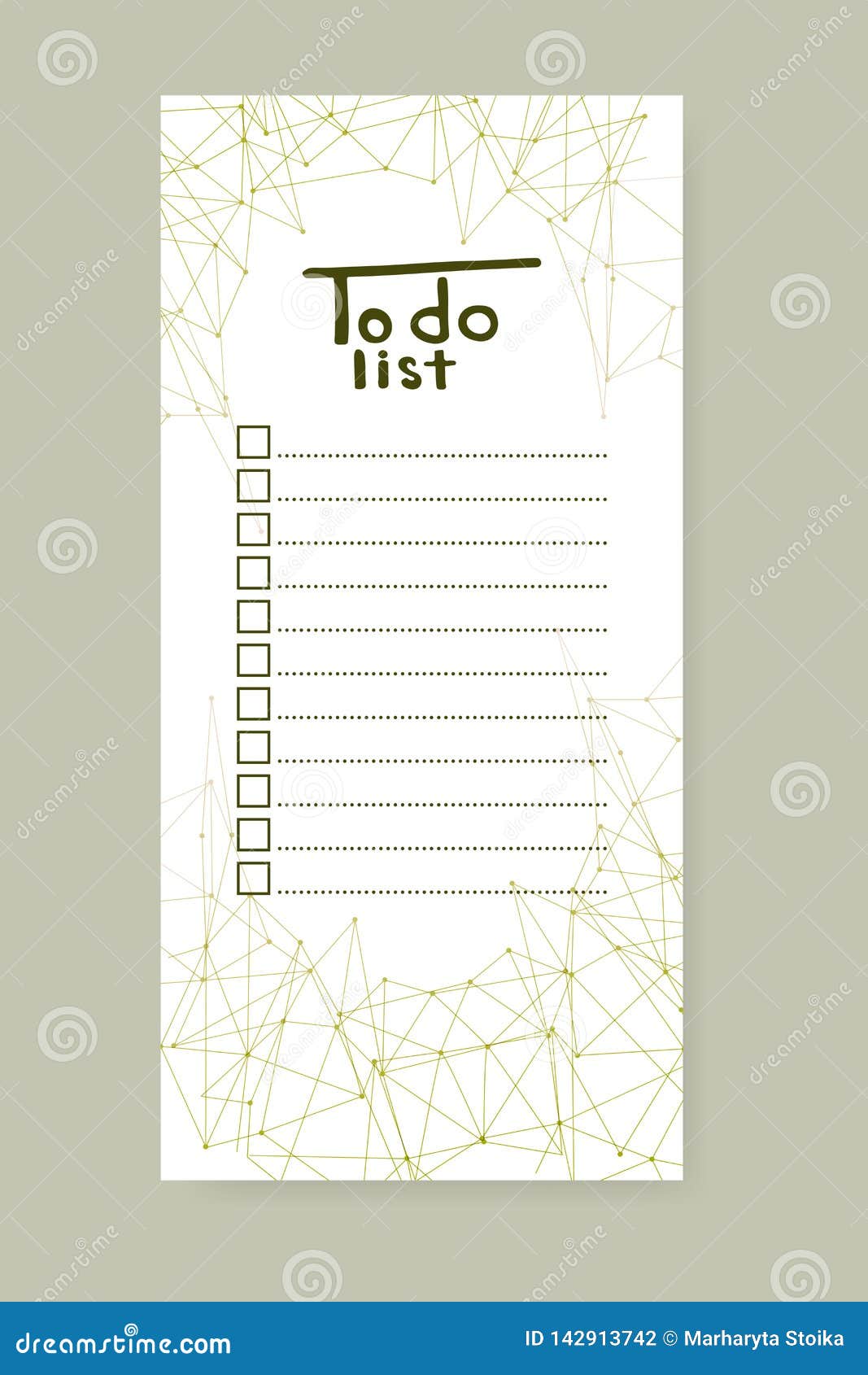To do list. stock vector. Illustration of draw, planning - 142913742