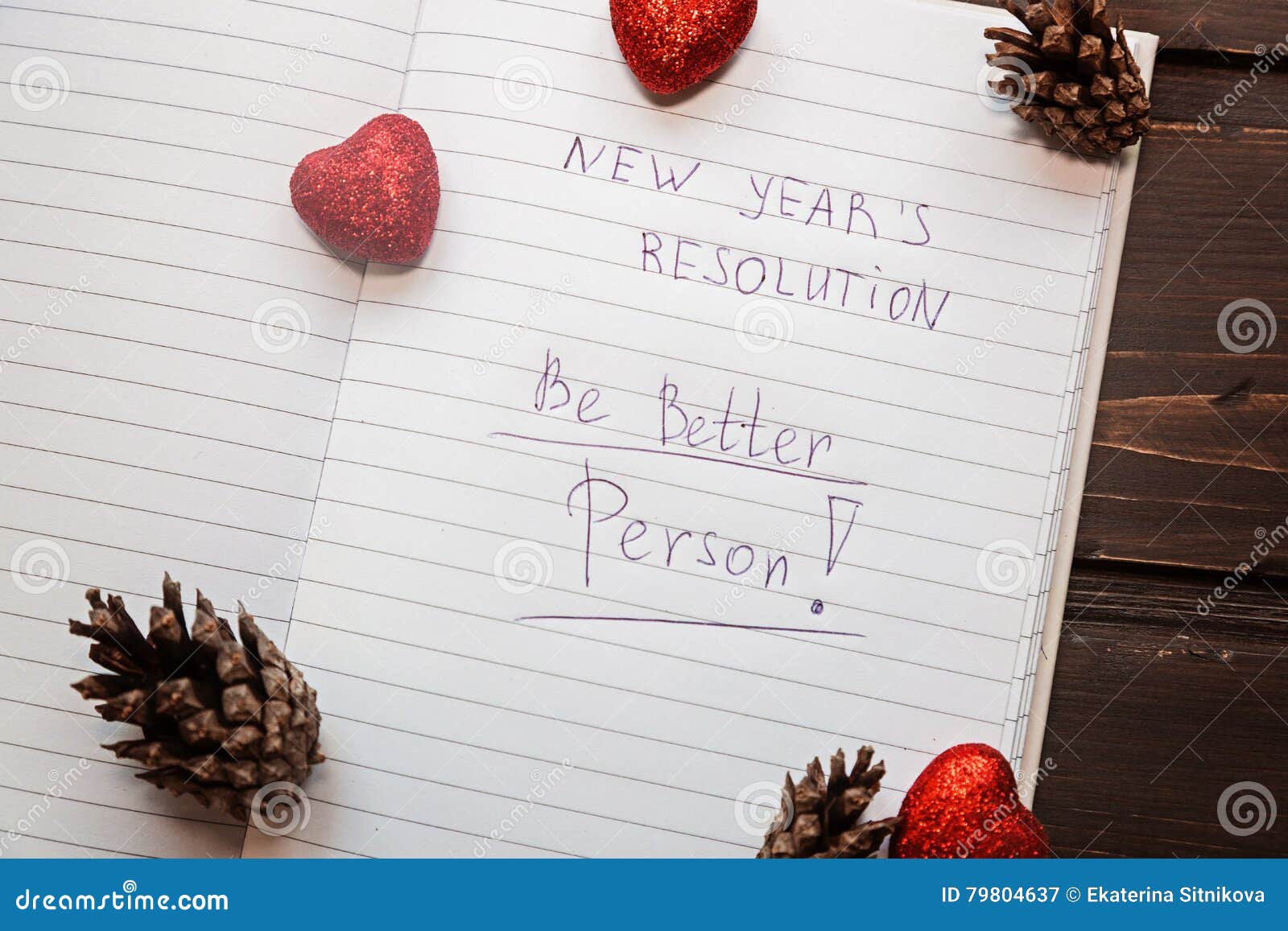 To Do List Transformed into New Year"s Resolutions Stock Image - Image ...