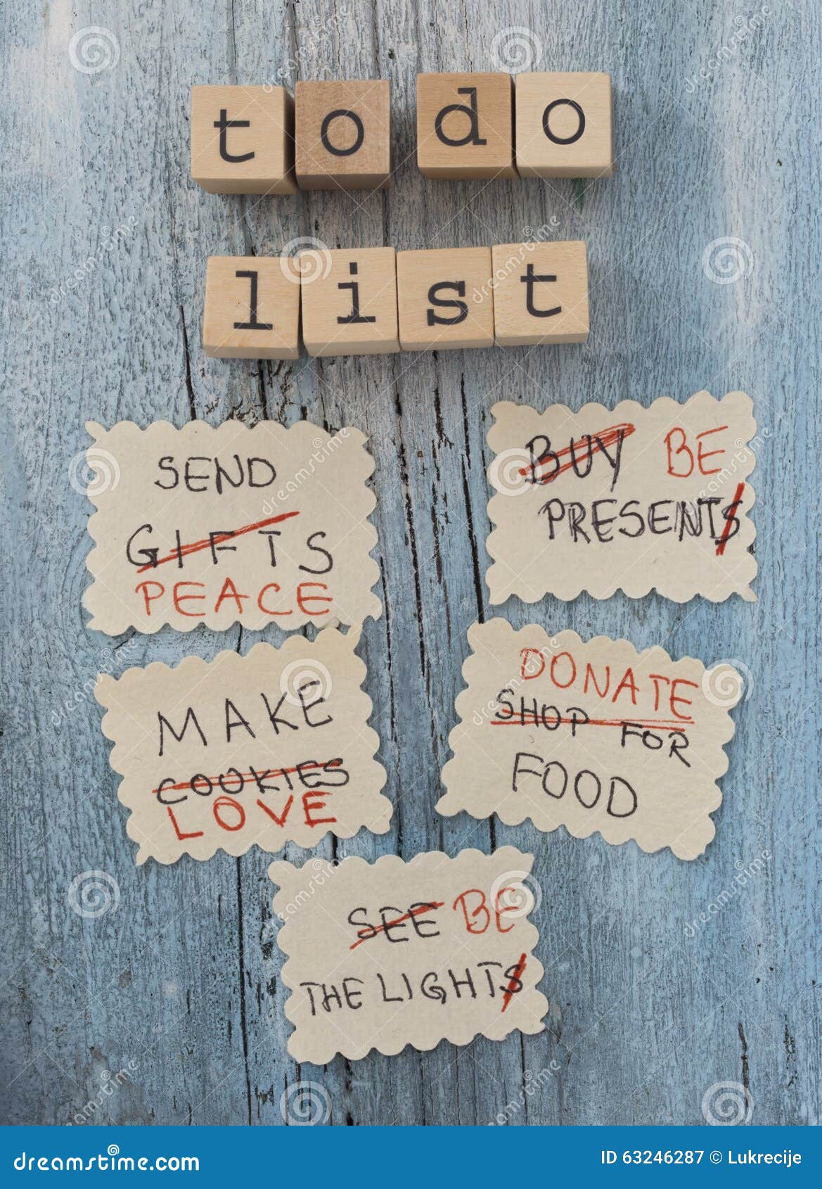 TO DO List Transformed into New Year S Resolutions Stock Image - Image ...