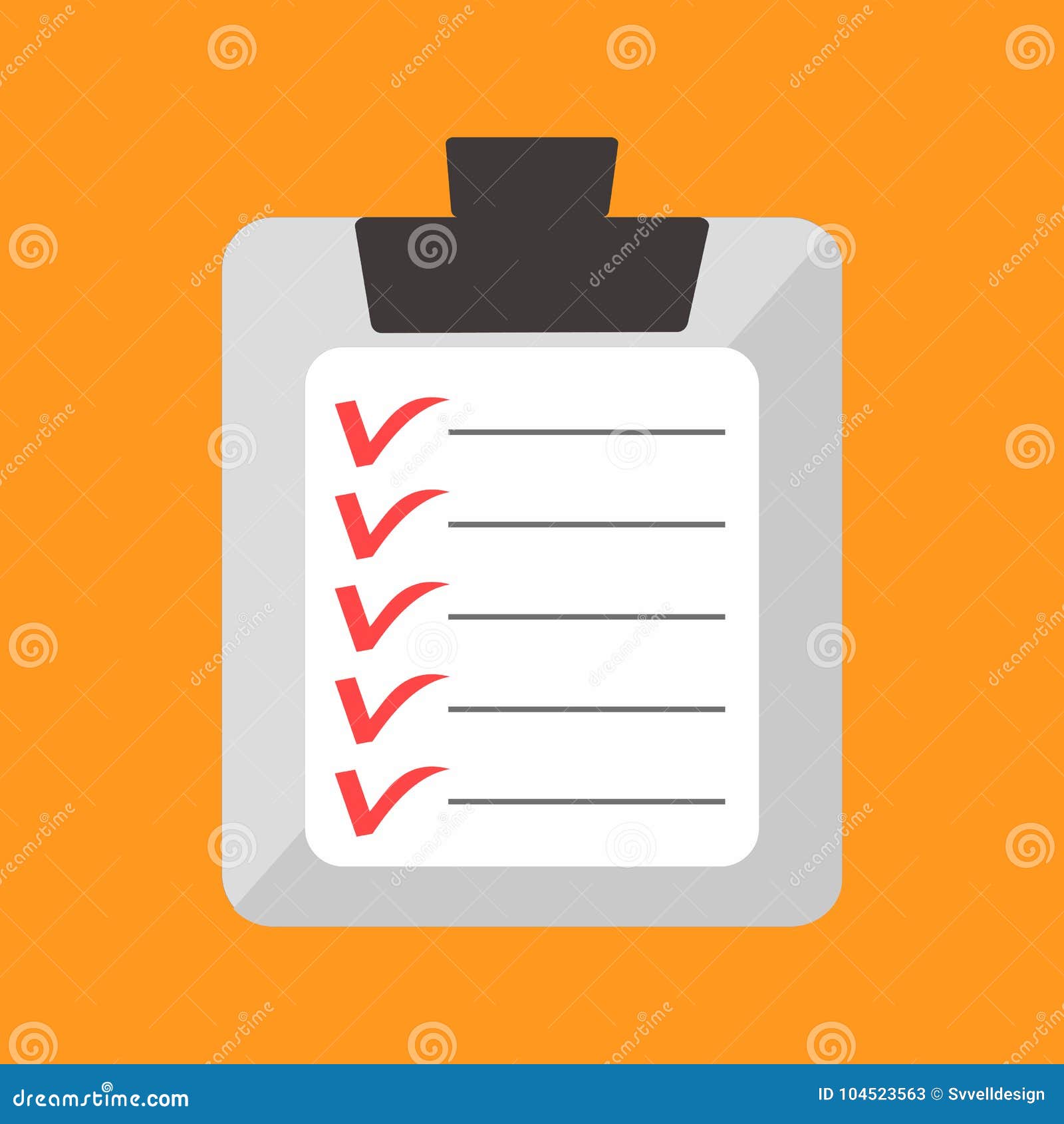 To Do List stock vector. Illustration of checklist, board - 104523563