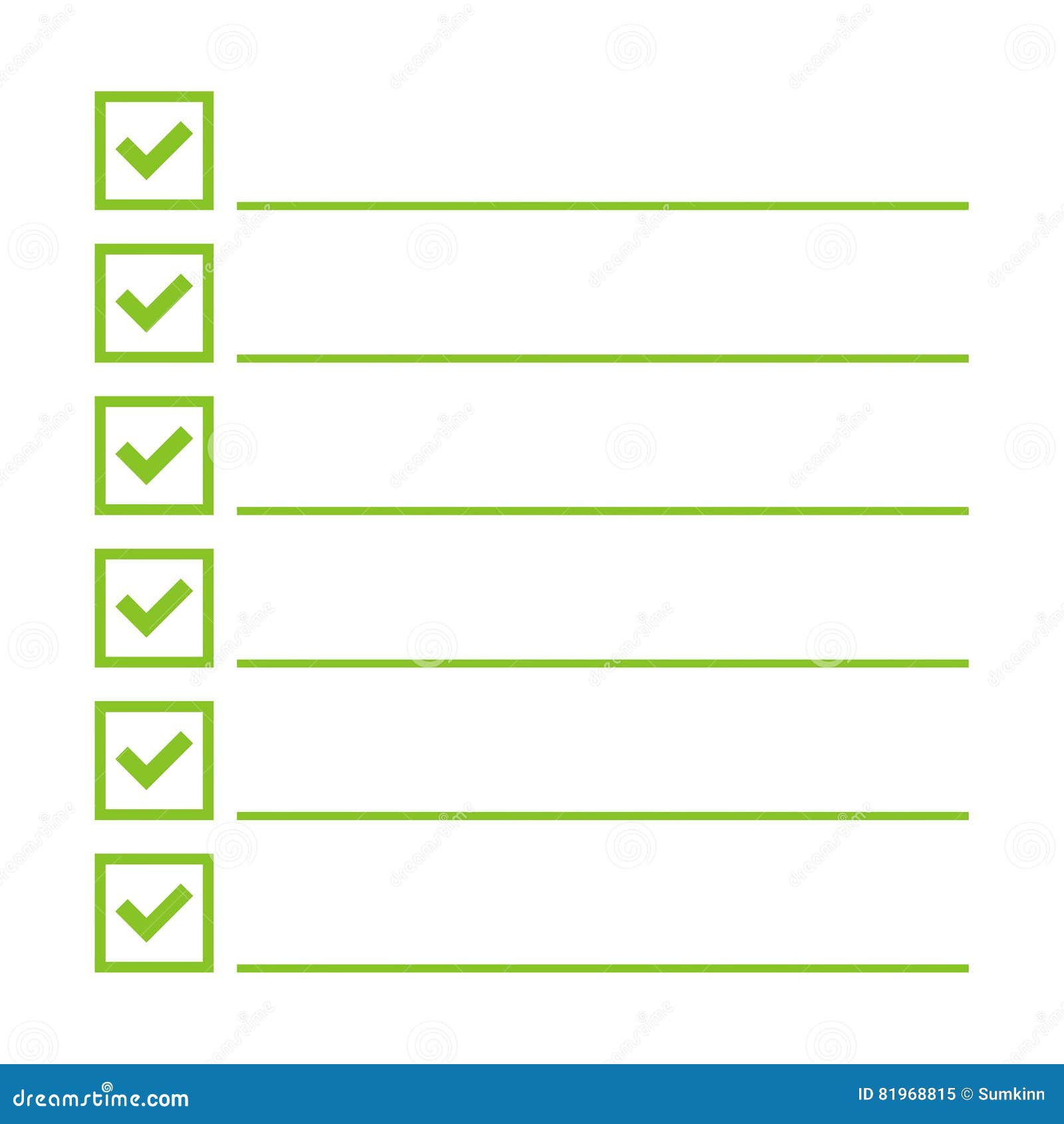 Vector Yes Checkbox With Green Checkmark. Confirmation Symbol Is ...