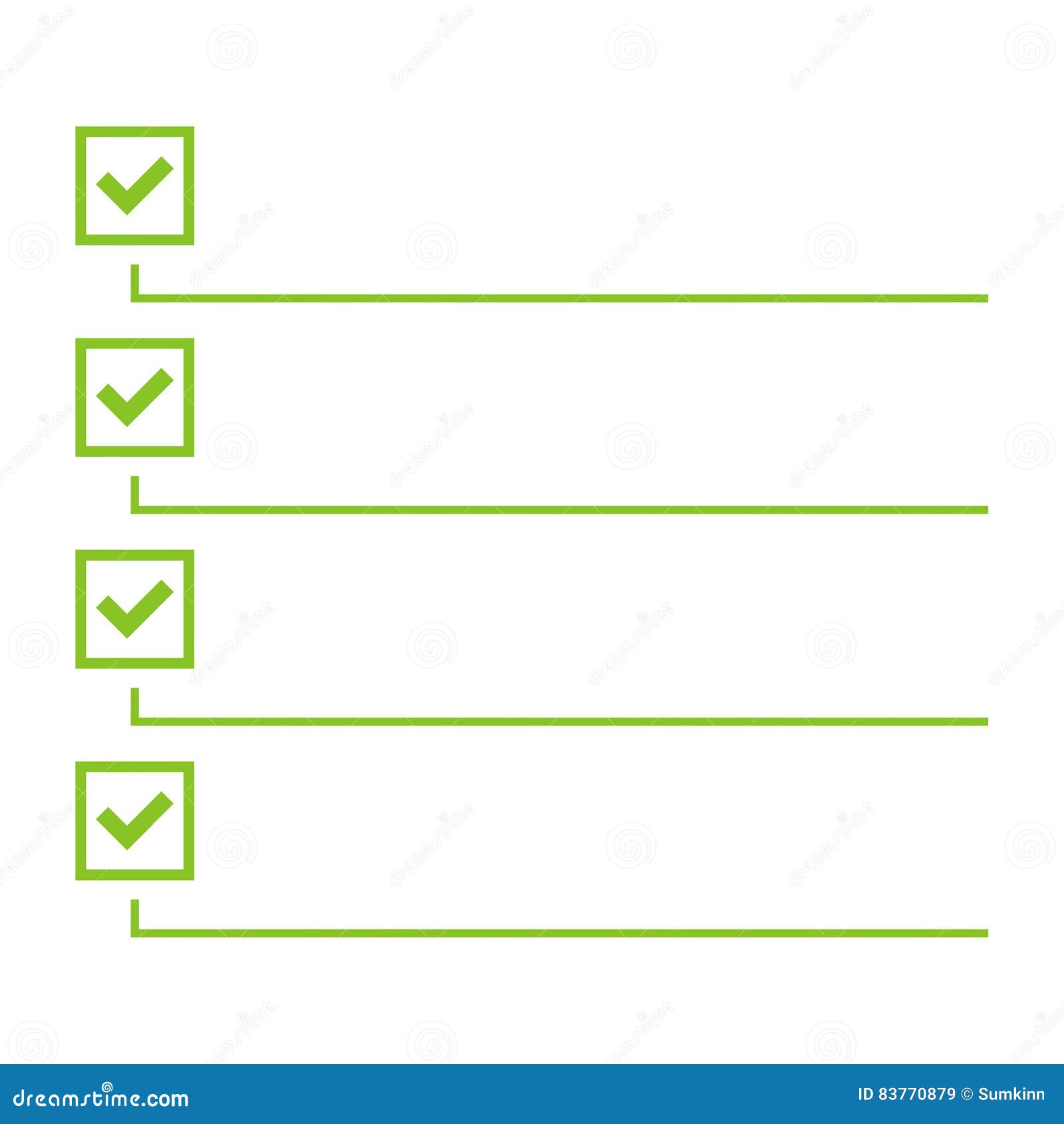 Vector Yes Checkbox With Green Checkmark. Confirmation Symbol Is ...
