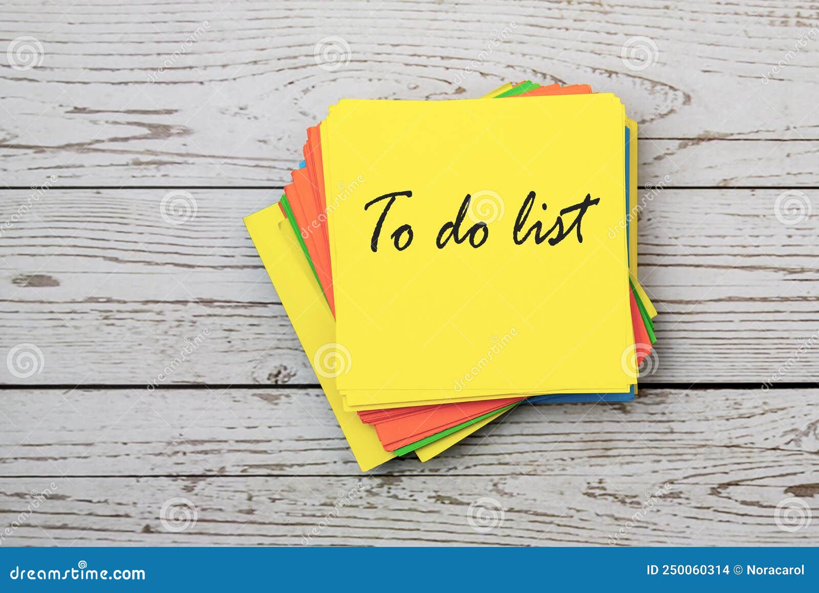 To Do List on Yellow Adhesive Note Flat Lay Stock Photo - Image of ...