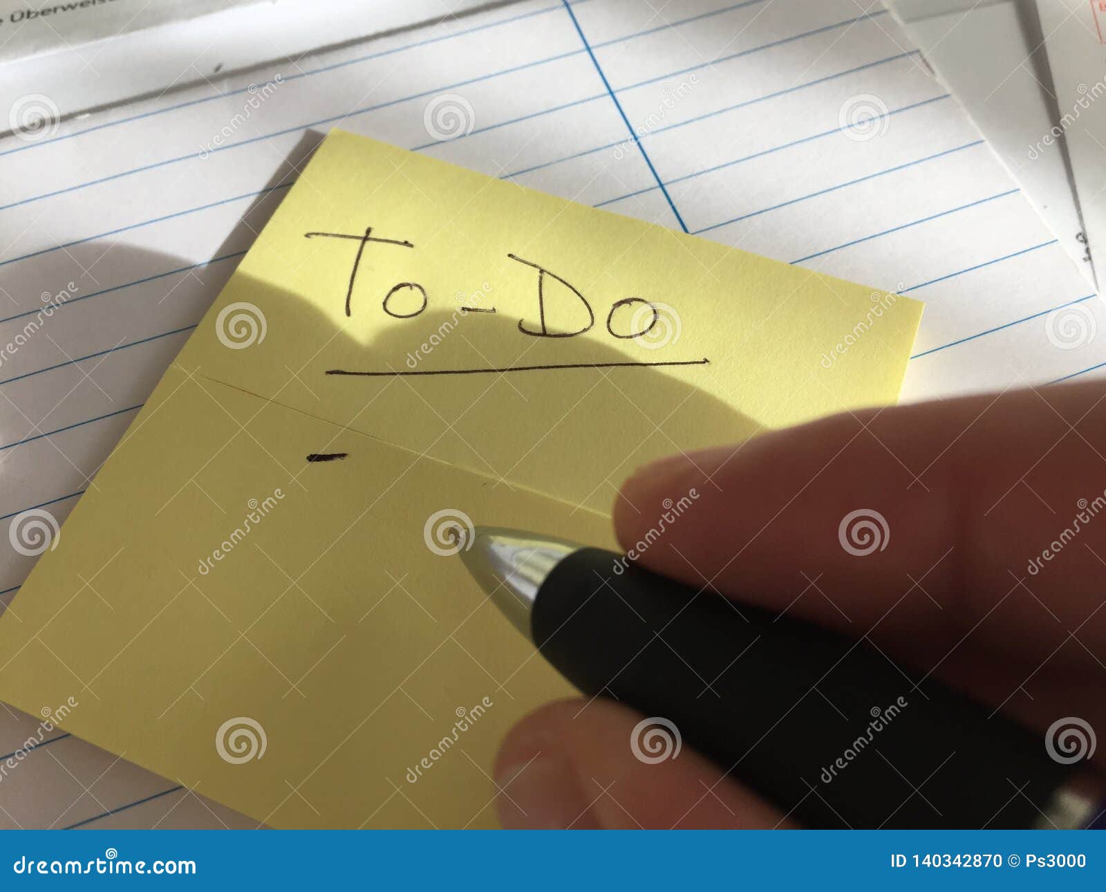 To-do post it note stock photo. Image of list, pattern - 140342870