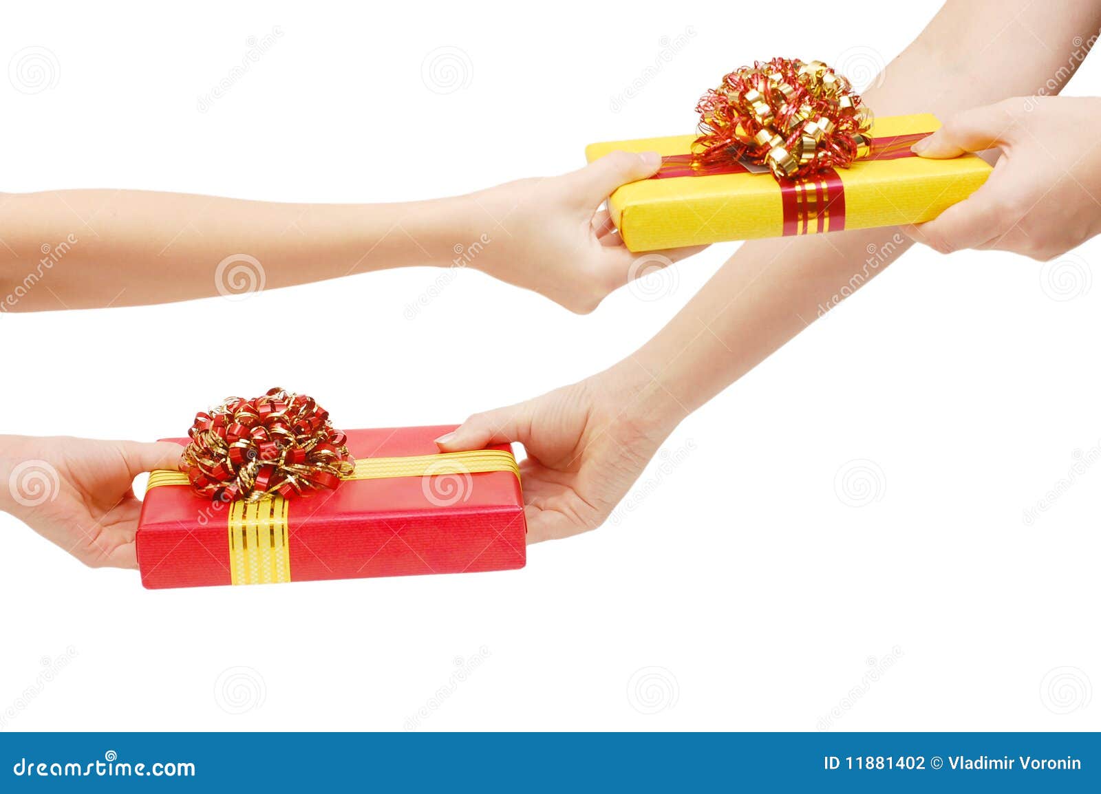 To hand a gift stock photo. Image of business, christmas - 11881402