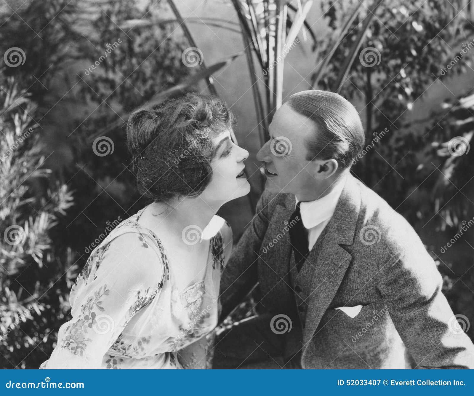 About to kiss stock image. Image of halflength, horizontal - 52033407