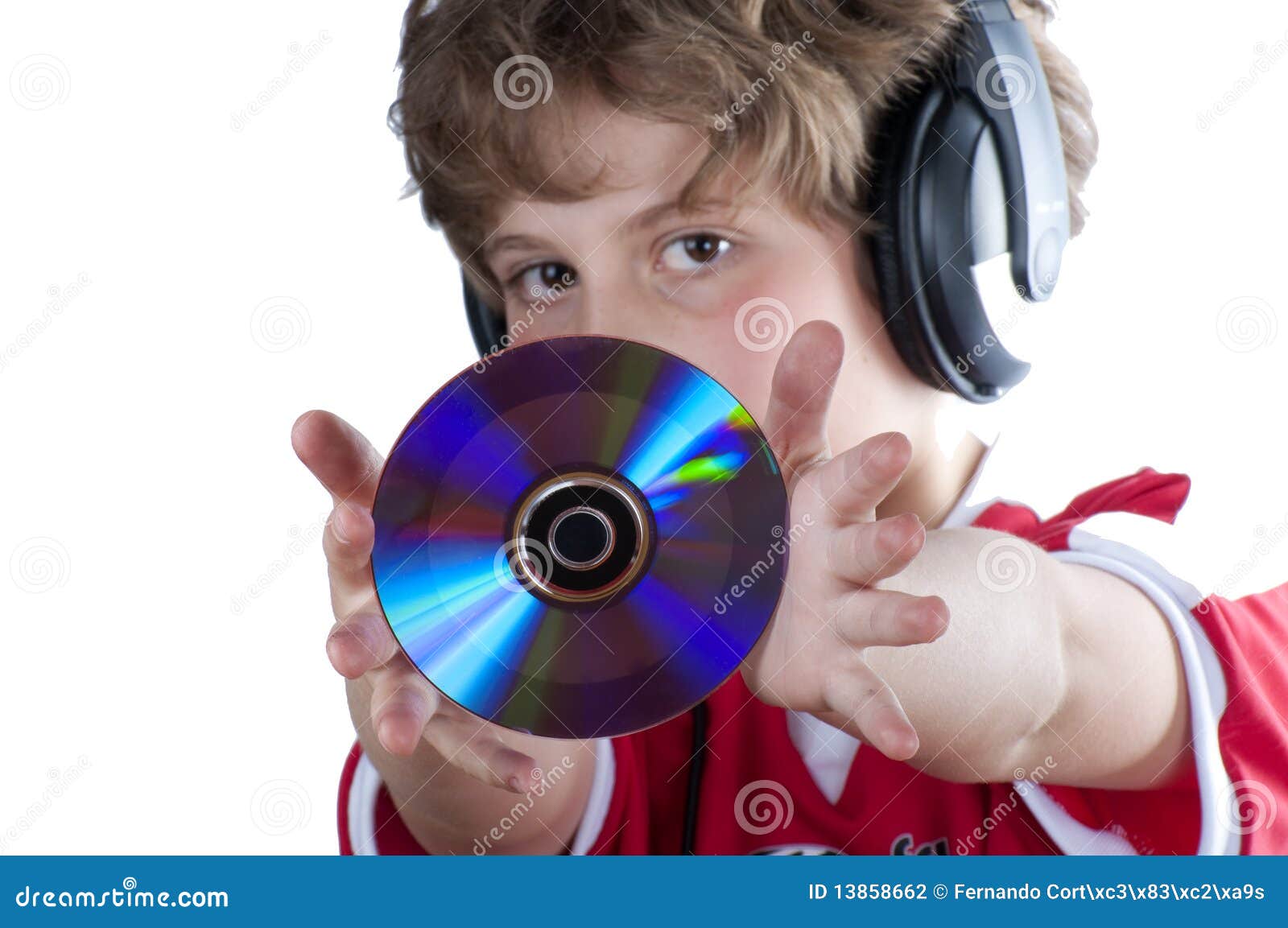 To listen music stock photo. Image of music, person, beautiful - 13858662