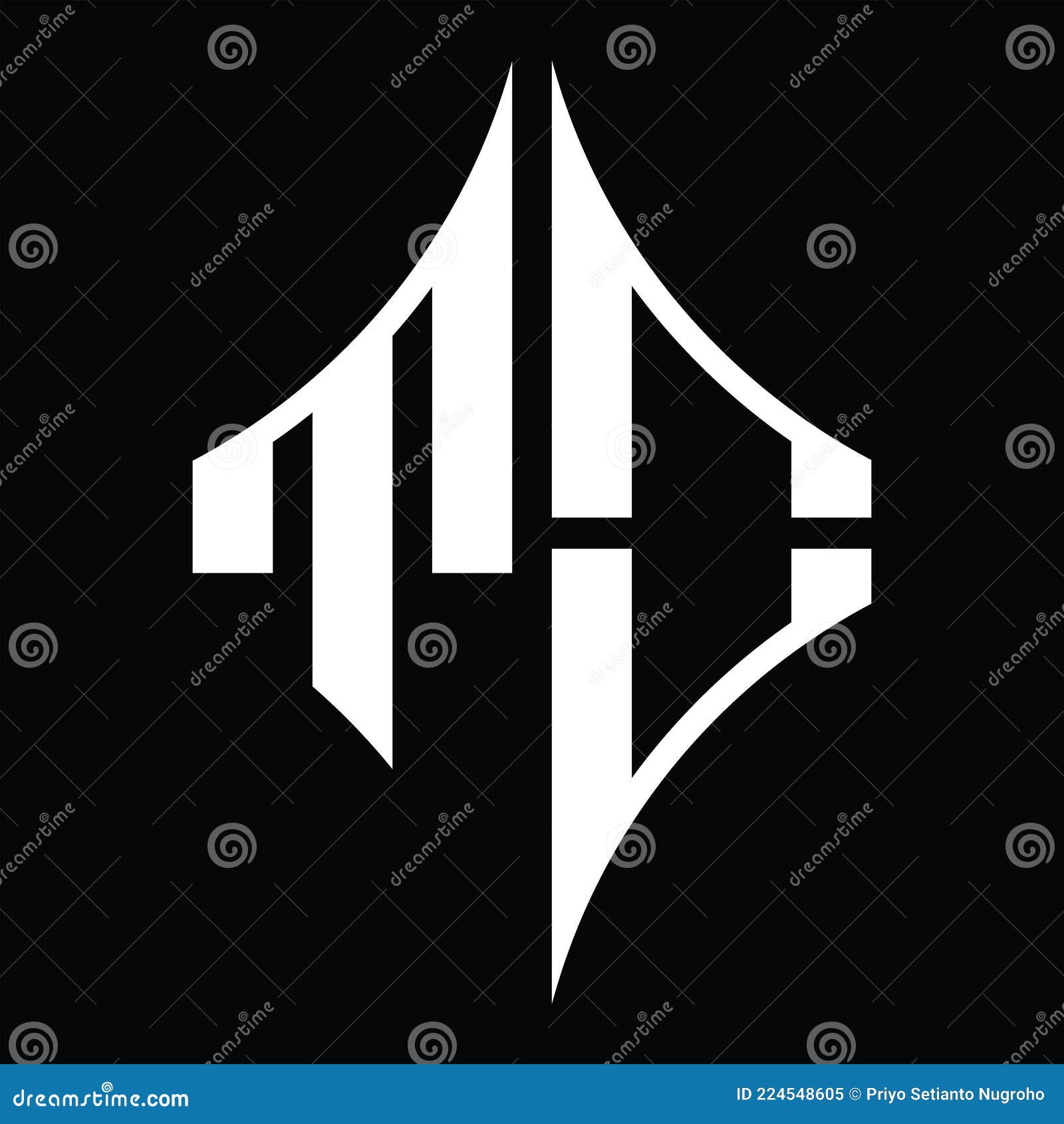 TO Logo Monogram with Diamond Shape Design Template Stock Vector ...