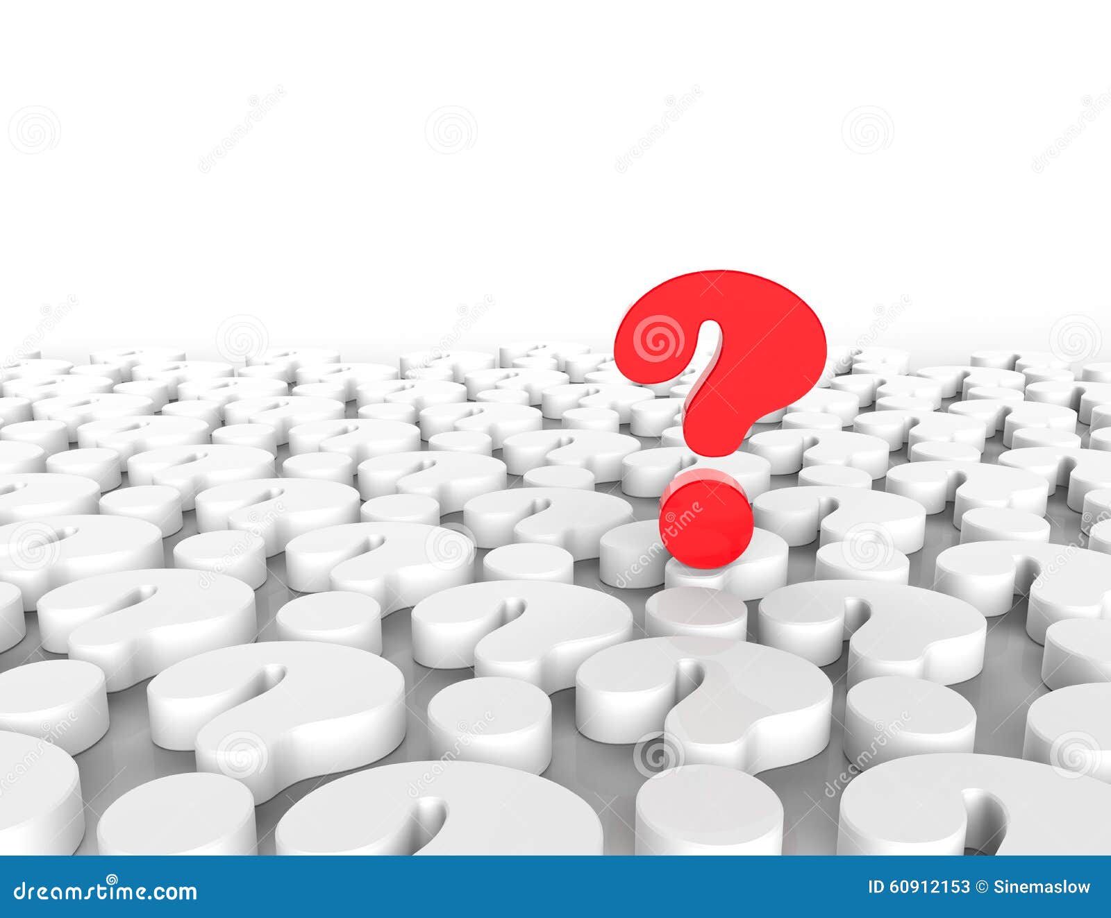 To many question marks stock illustration. Illustration of computer ...