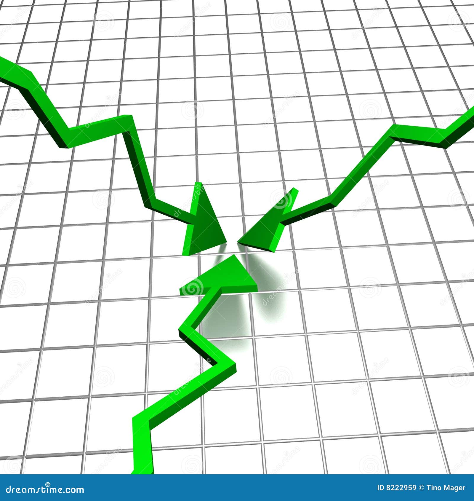 To one point arrows stock illustration. Illustration of annual - 8222959