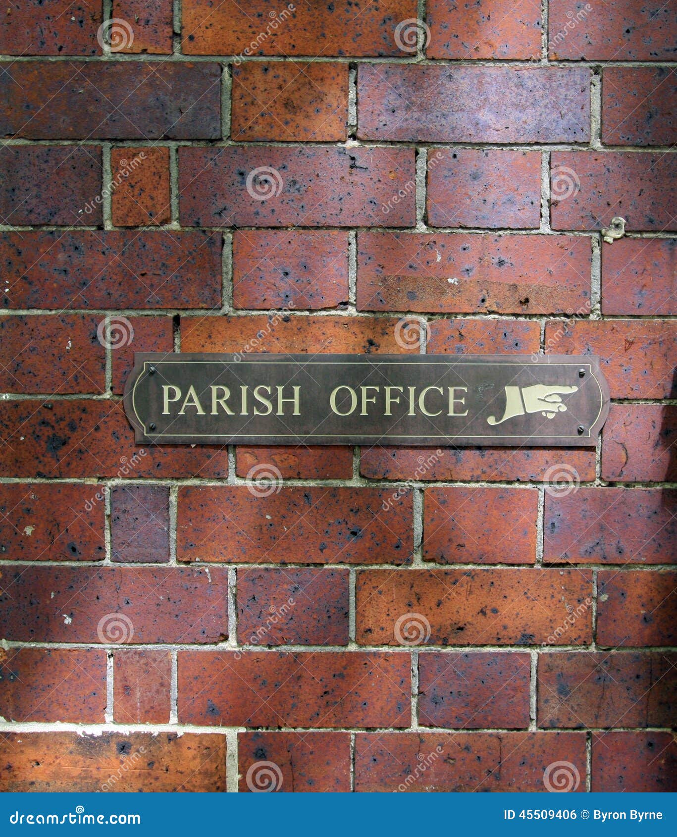 To the Parish office stock photo. Image of direction - 45509406