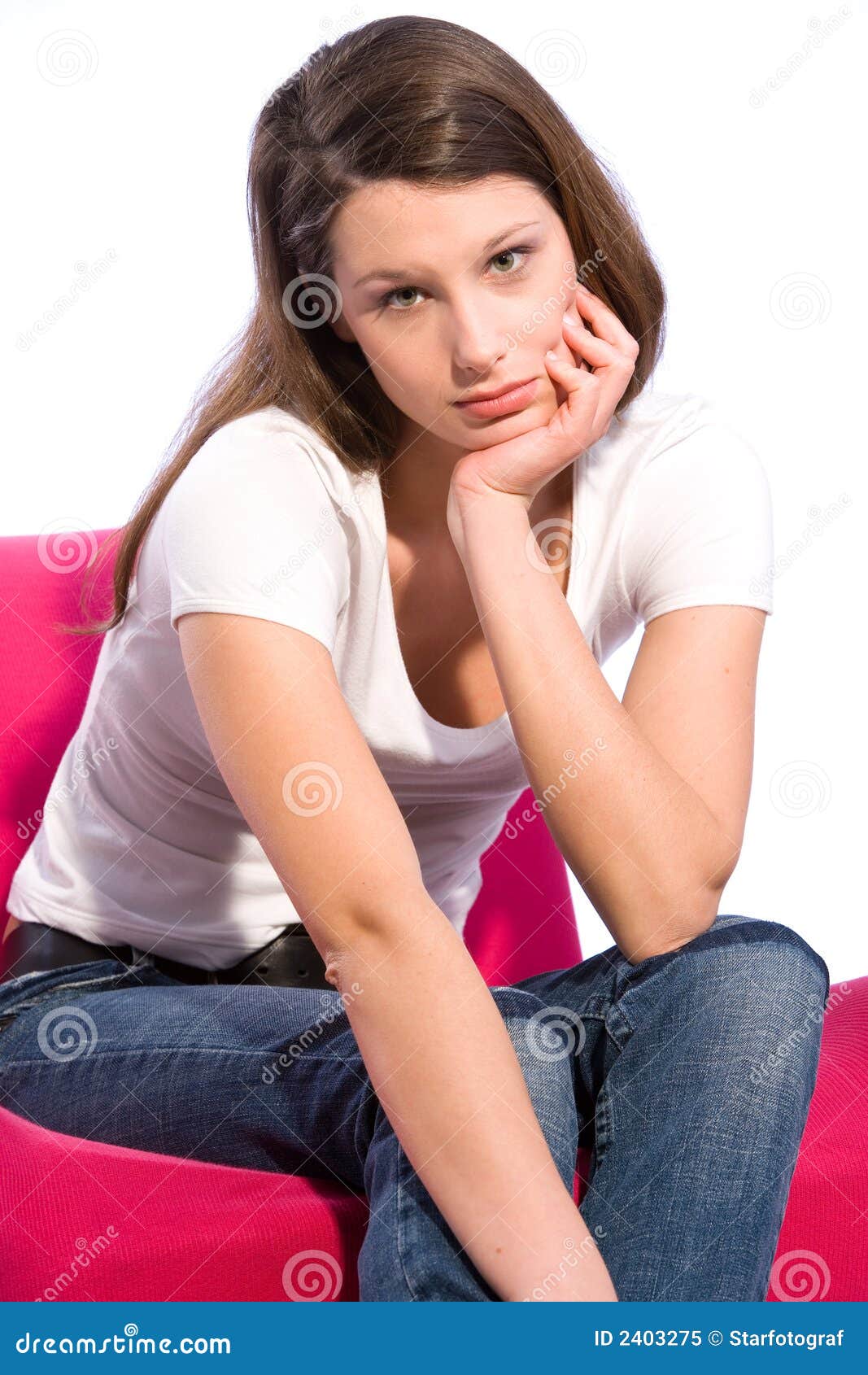 To pout stock image. Image of brown, female, person, woman - 2403275