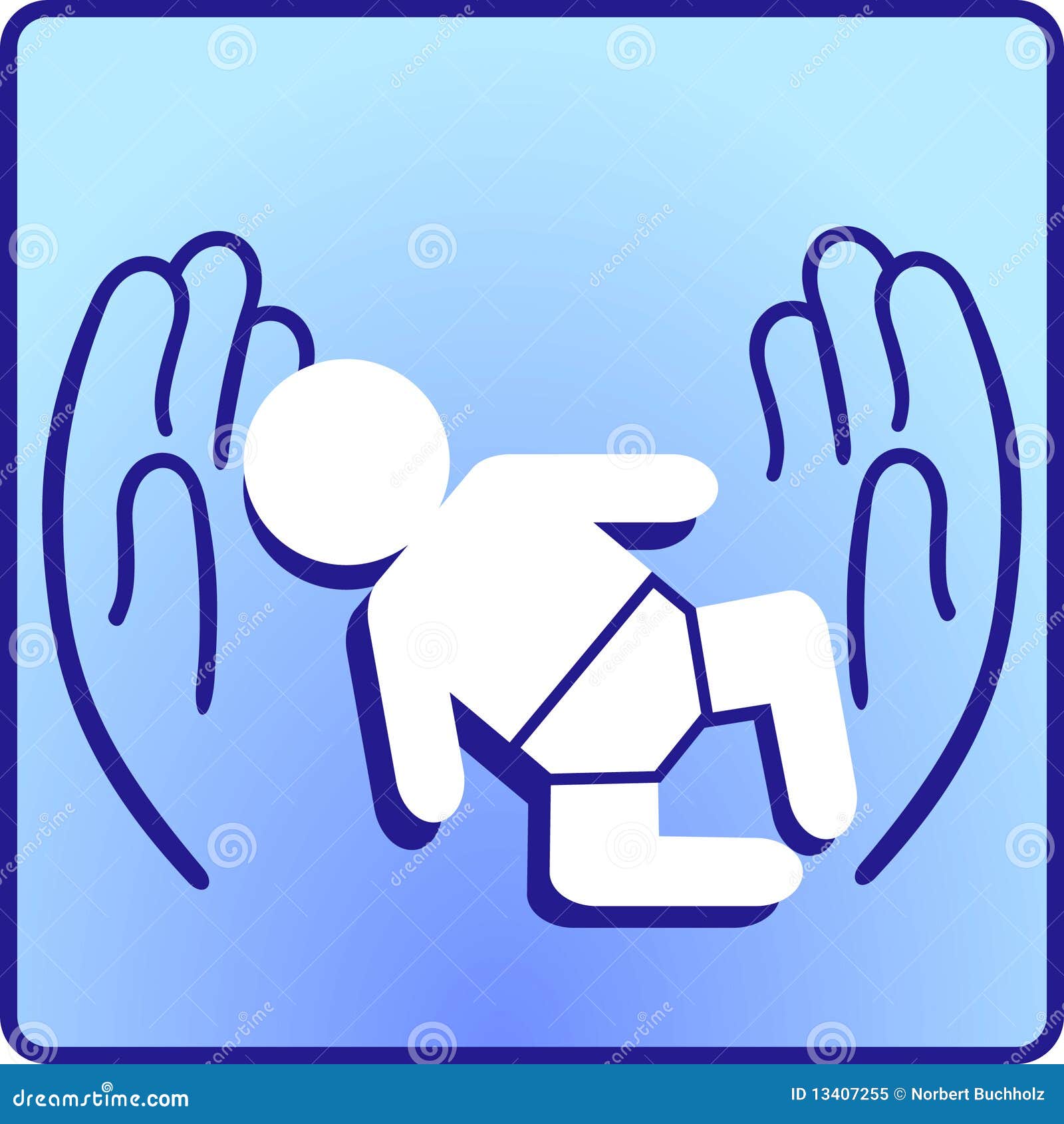 To protect Baby stock vector. Illustration of floodgates - 13407255