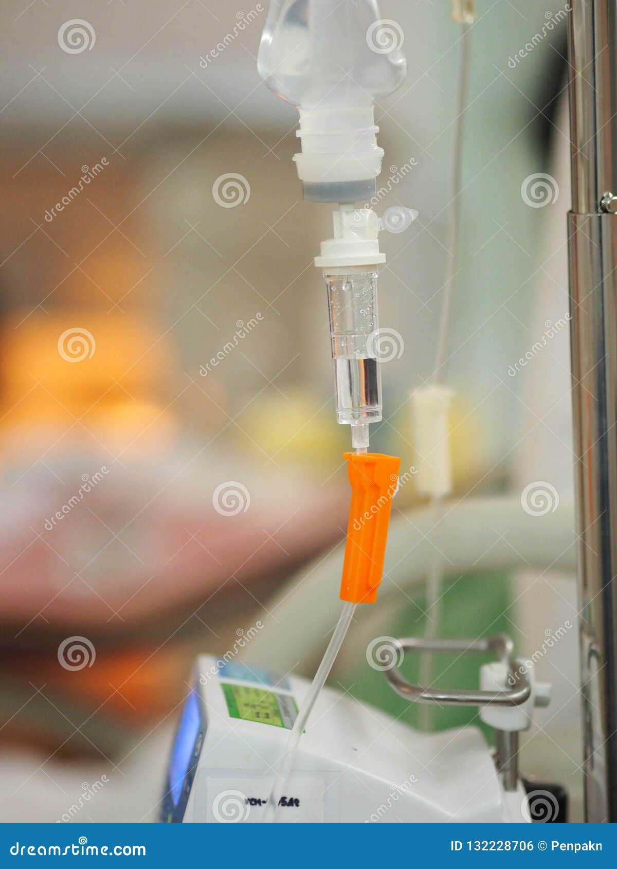 To Saline at the Hospital Wardpatients To Saline Bag at the Hospital ...