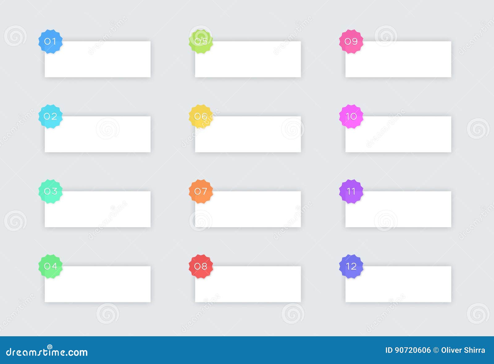 Numbered Boxes Stock Illustrations – 195 Numbered Boxes Stock ...