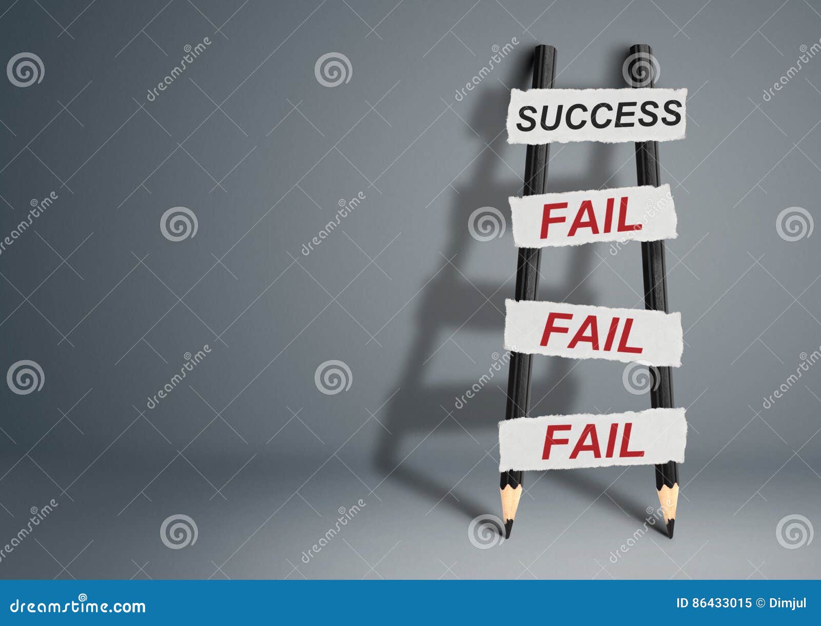 Success Or Failure Signpost Hand Drawing On Whiteboard Royalty-Free ...