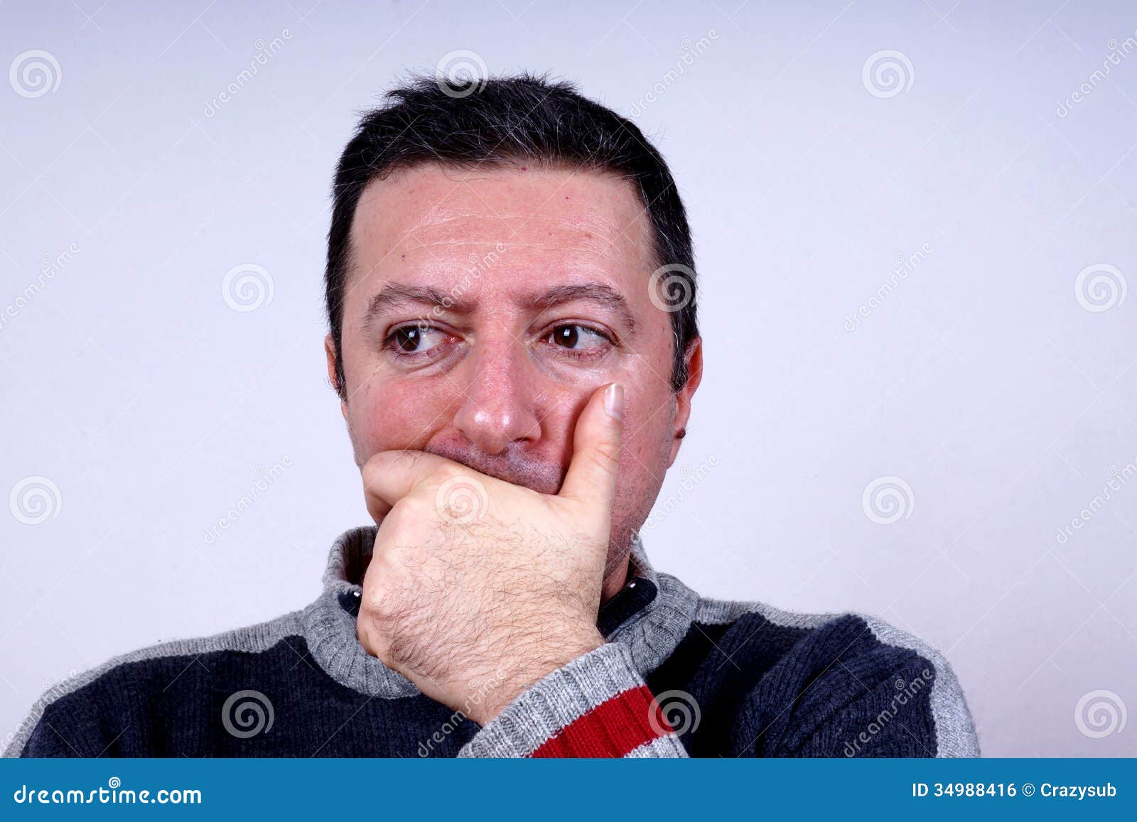 To Think stock photo. Image of concept, adult, portrait - 34988416
