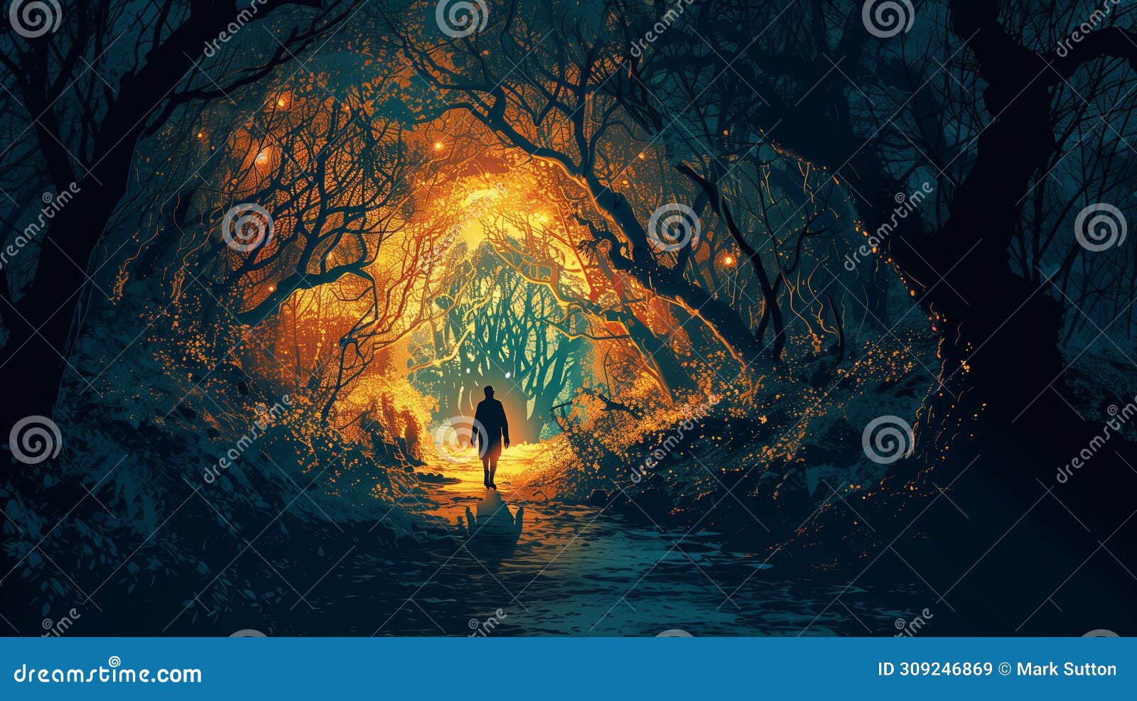 To Transform the Negative into Positive Stock Illustration ...