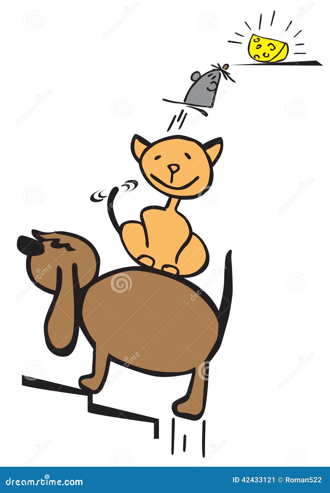 To work together stock vector. Illustration of together - 42433121