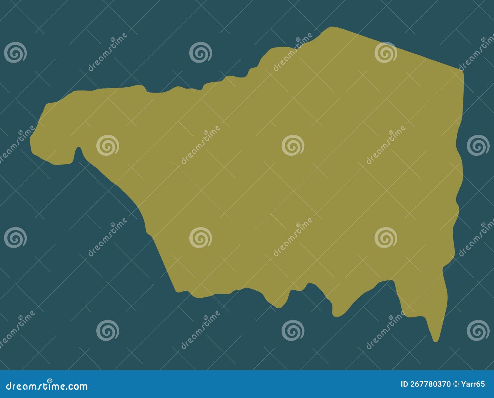 Toa Alta, Puerto Rico. Solid. No Legend Stock Illustration ...