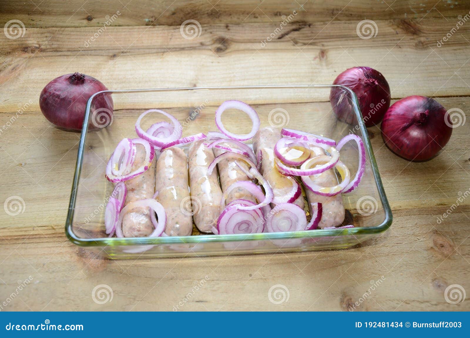 Toad in the Hole or Sausage Toad is a Traditional English Dish Stock ...