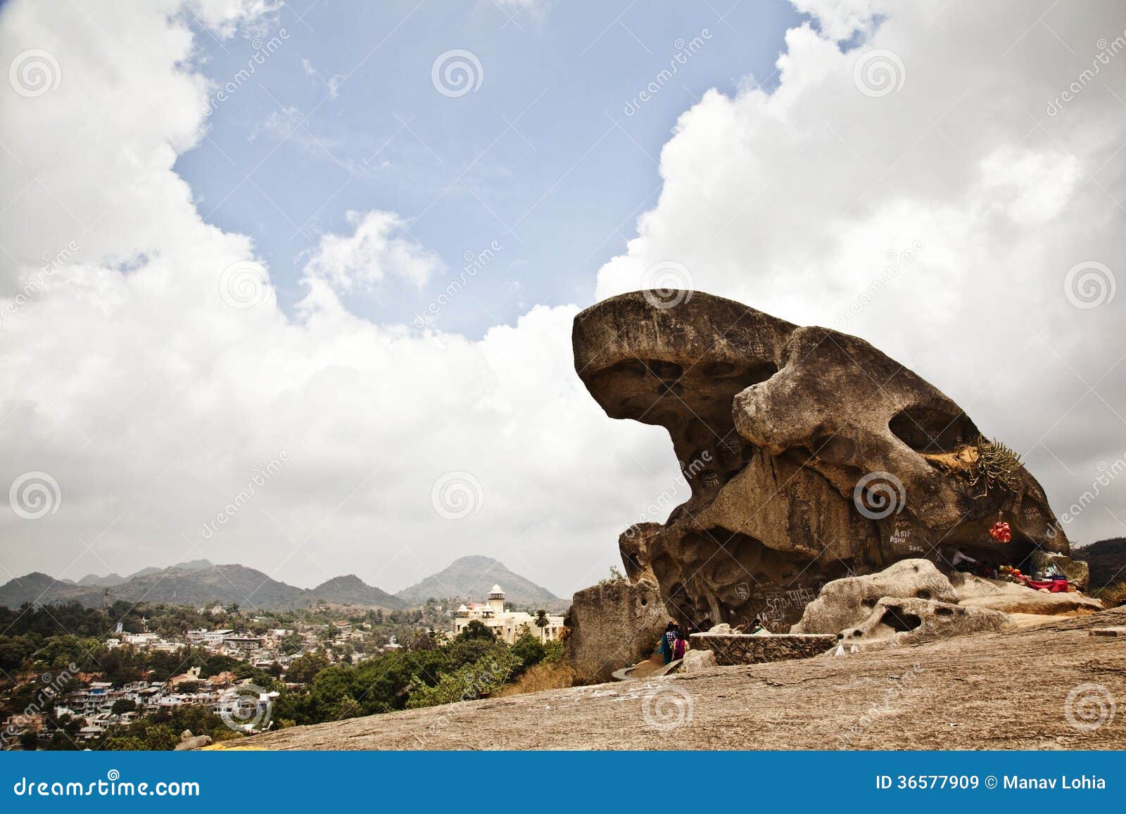 Toad Rock on a hill stock image. Image of station, tourism - 36577909