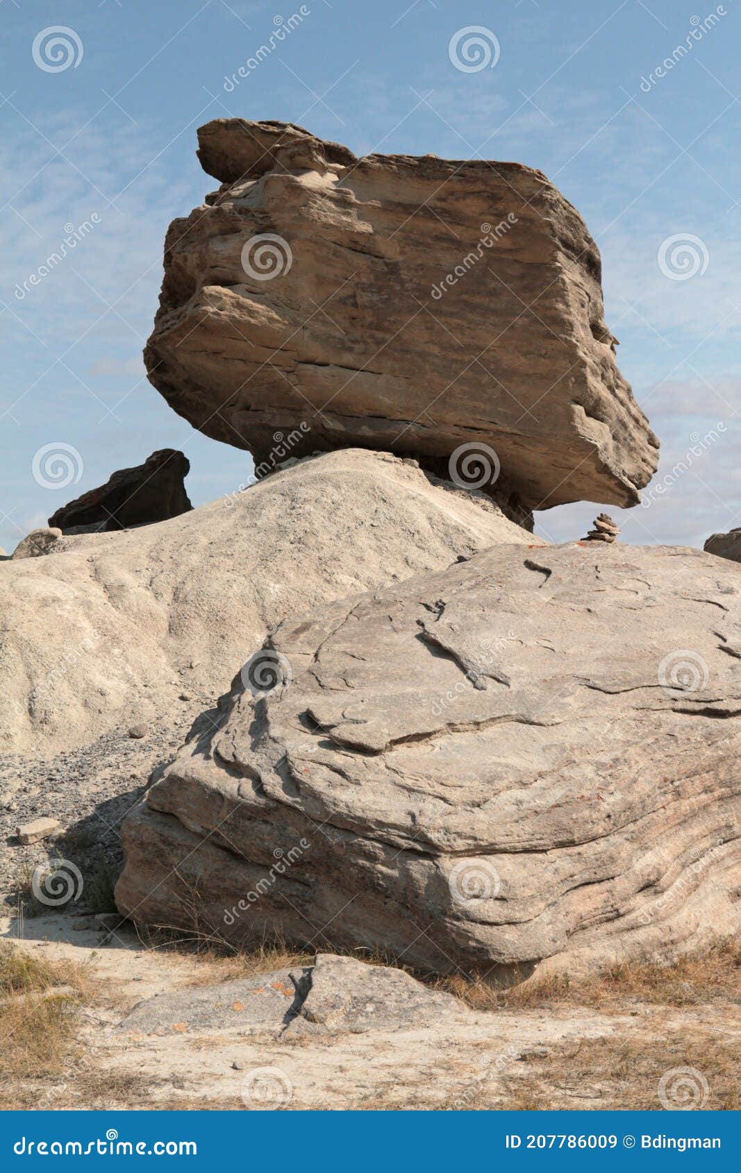 Toadstool Geologic Park stock image. Image of house - 207786009
