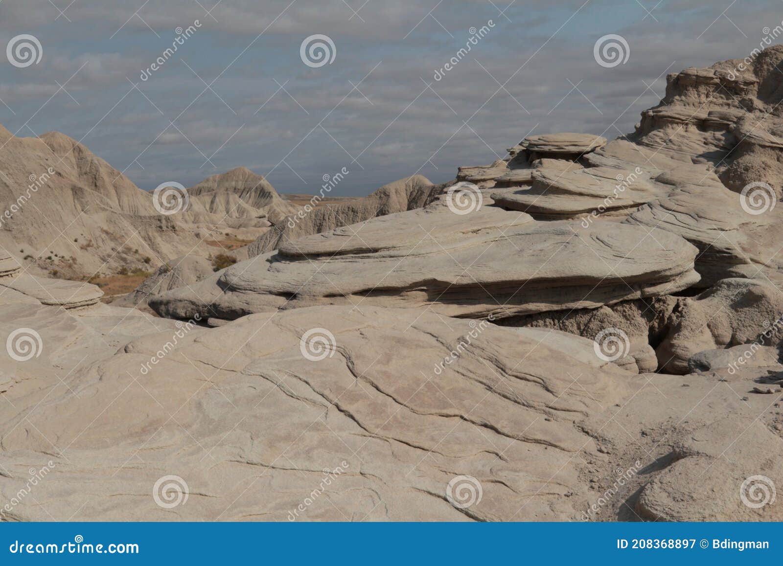 Toadstool Geologic Park stock image. Image of northwestern - 208368897