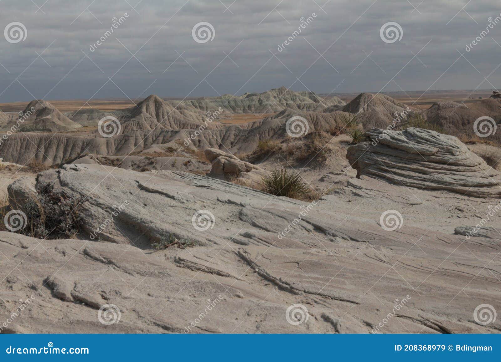Toadstool Geologic Park stock image. Image of attraction - 208368979
