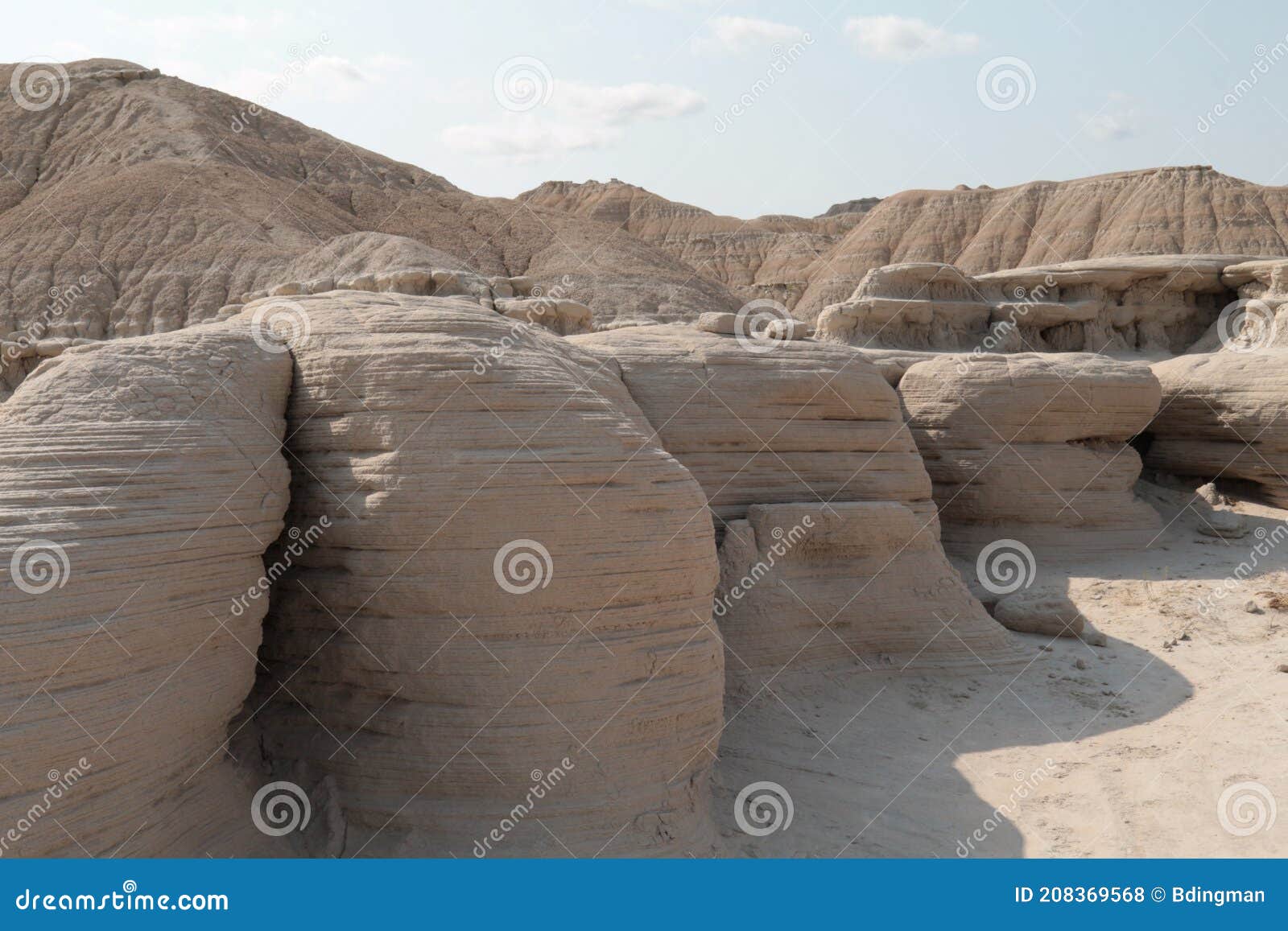 Toadstool Geologic Park stock photo. Image of northwestern - 208369568