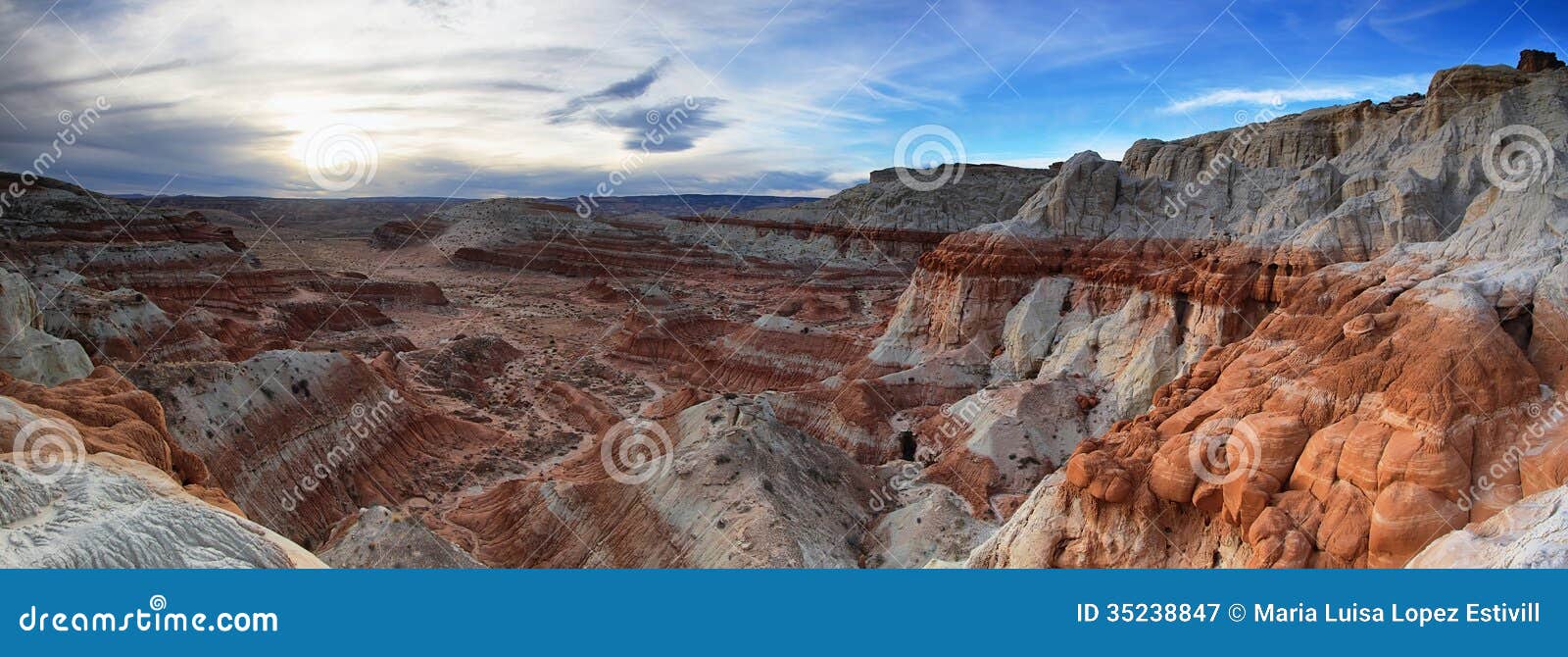 Toadstool hoodoos panorama stock image. Image of fragile - 35238847