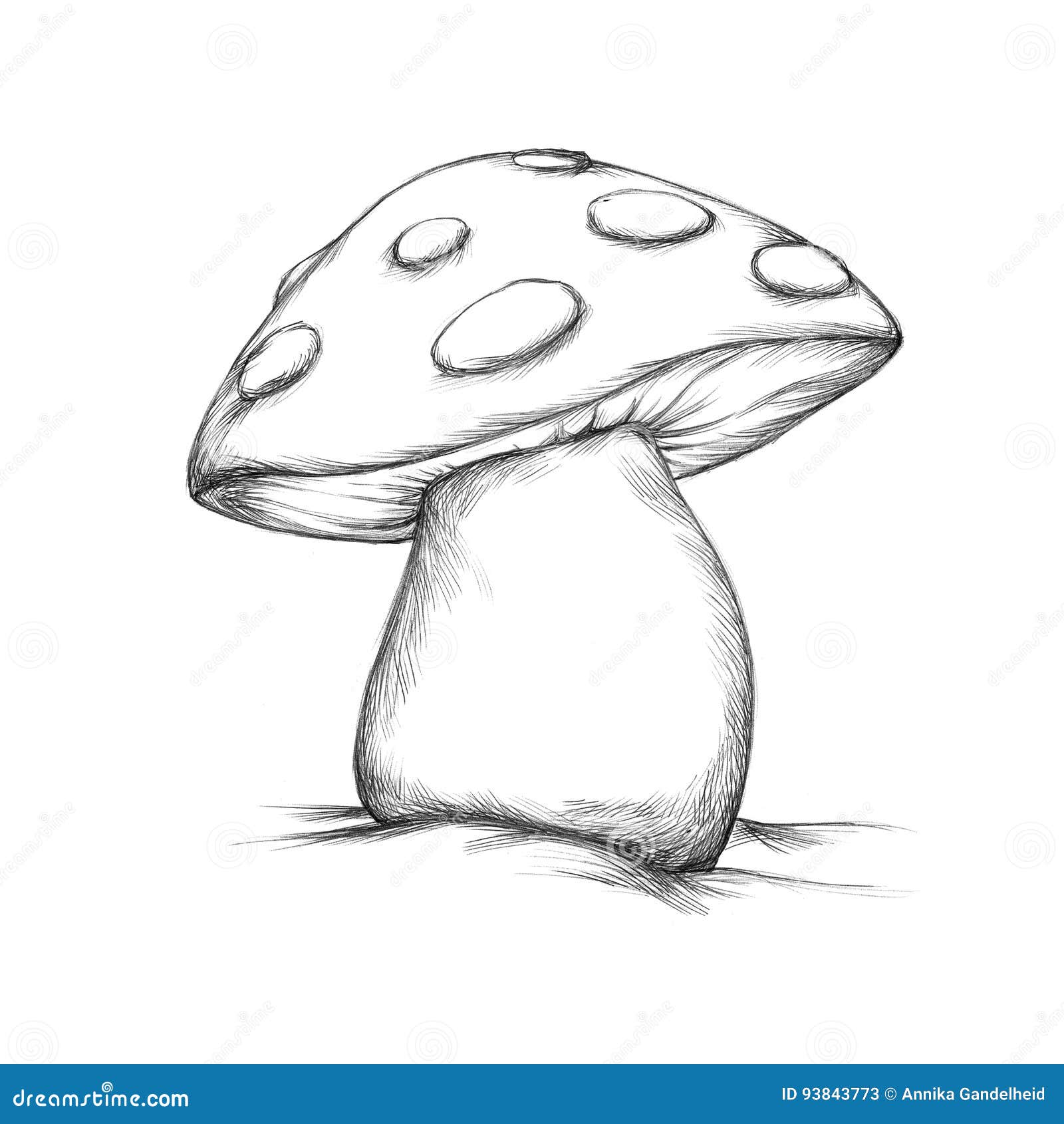 Toadstool stock illustration. Illustration of symbol - 93843773