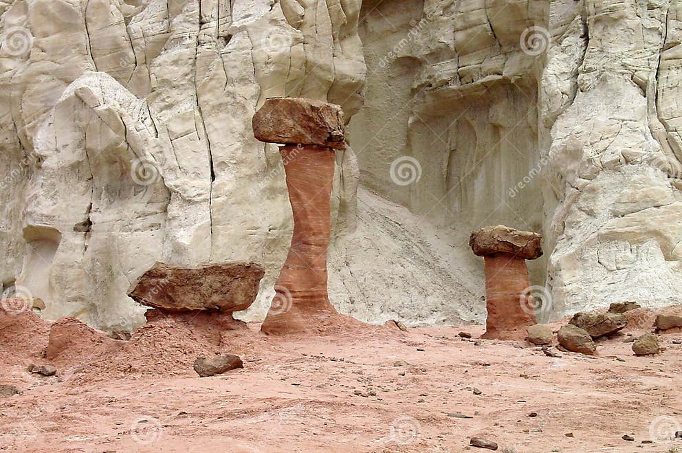 Toadstools stock image. Image of canyon, utah, arizona, toad - 6677