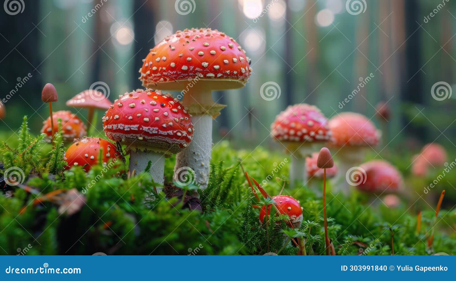 Toadstools, Fairies, and Enchanting Creatures Evoke a Magical Forest in ...